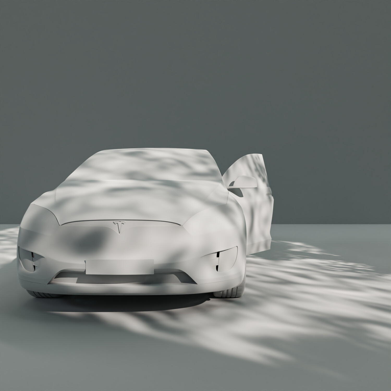 DouArts - Tesla Model X - Lighting Practice