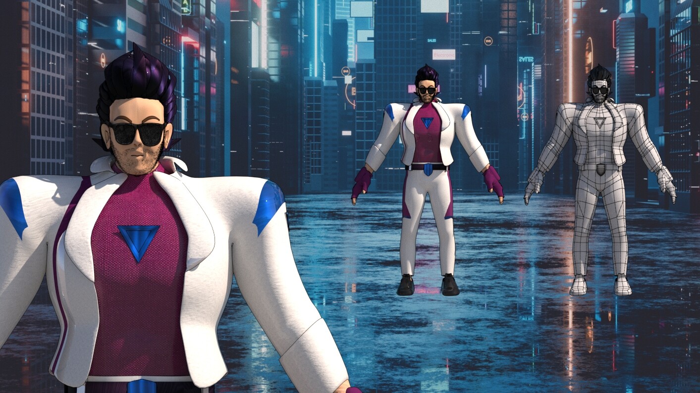 ArtStation - 3D Character : Garen Demacia vice Chroma 2 skin