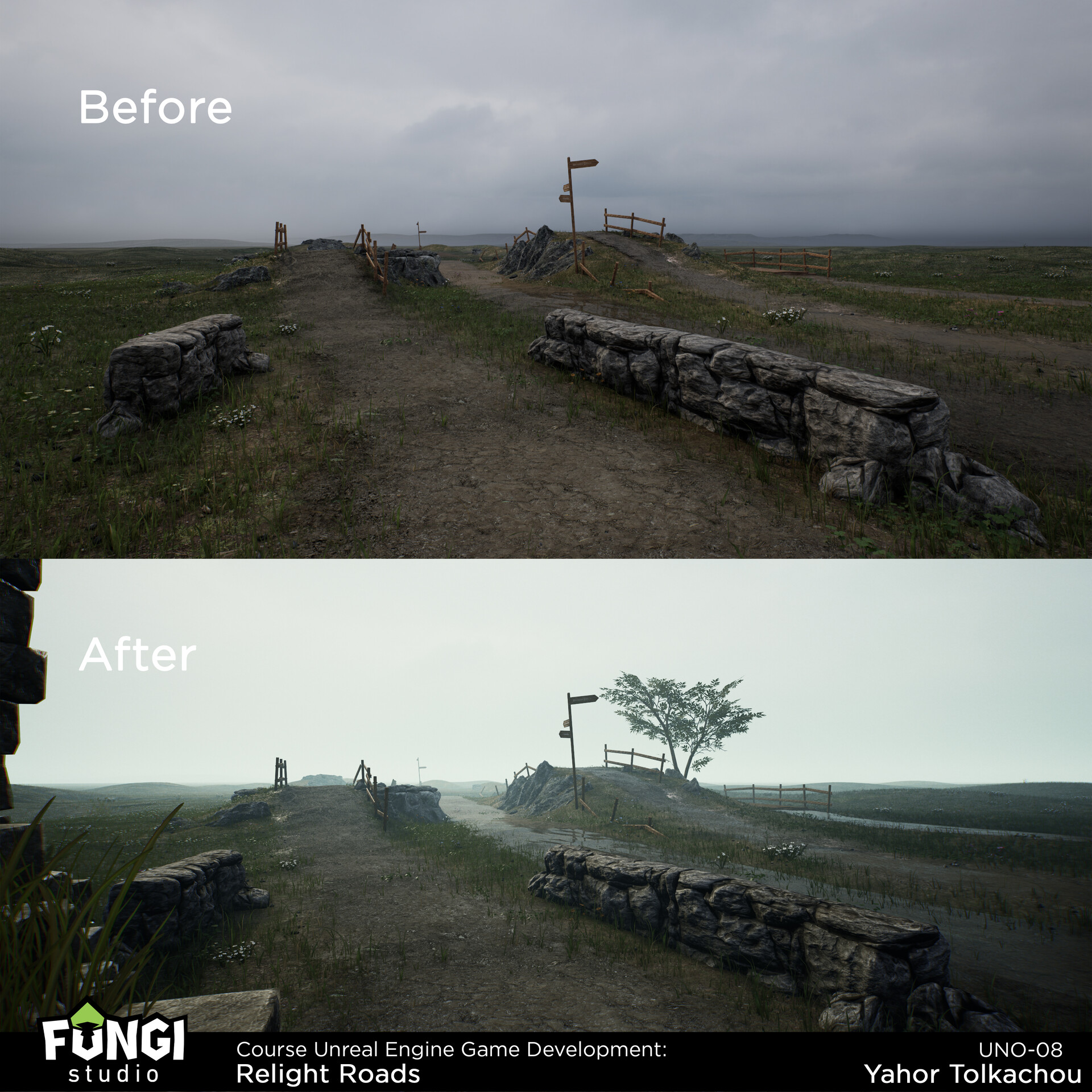 ArtStation - Relight Roads in Unreal Engine 5.1