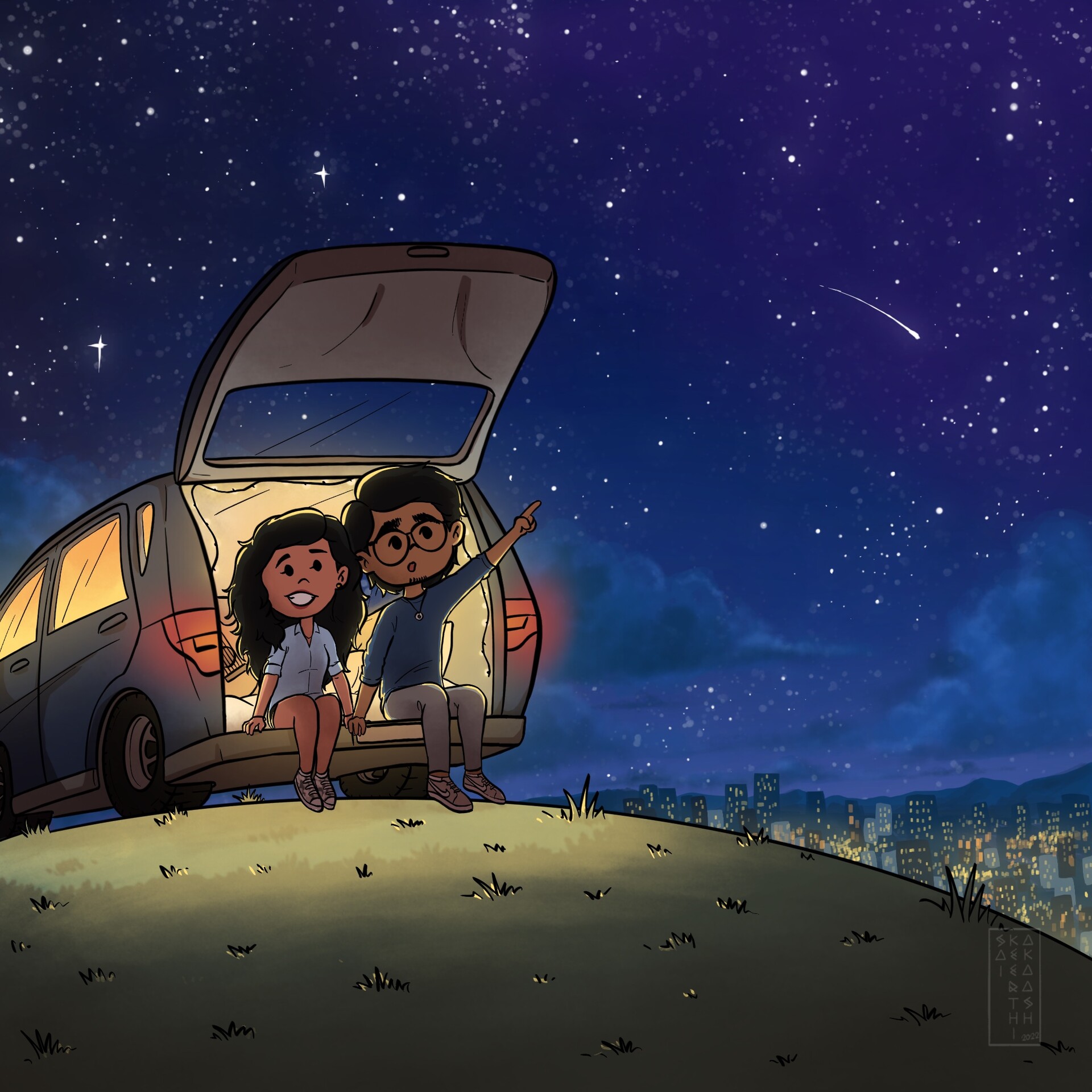 ArtStation - STAR GAZING