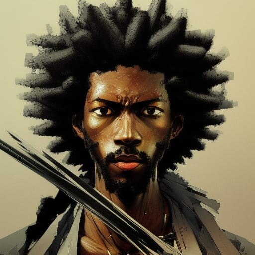 ArtStation - Afro Samurai