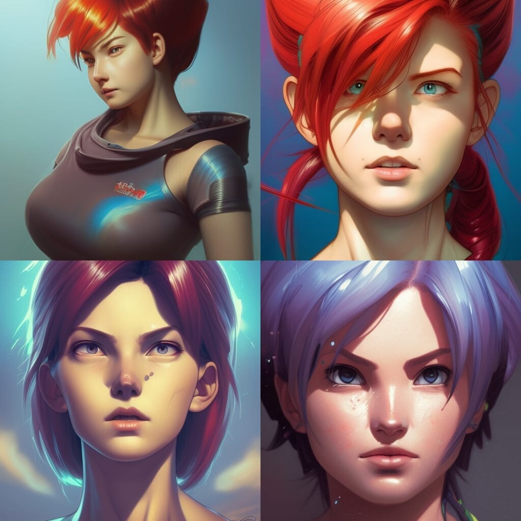 ArtStation - 1 Million Lbs of Pain Yuna Concept Art