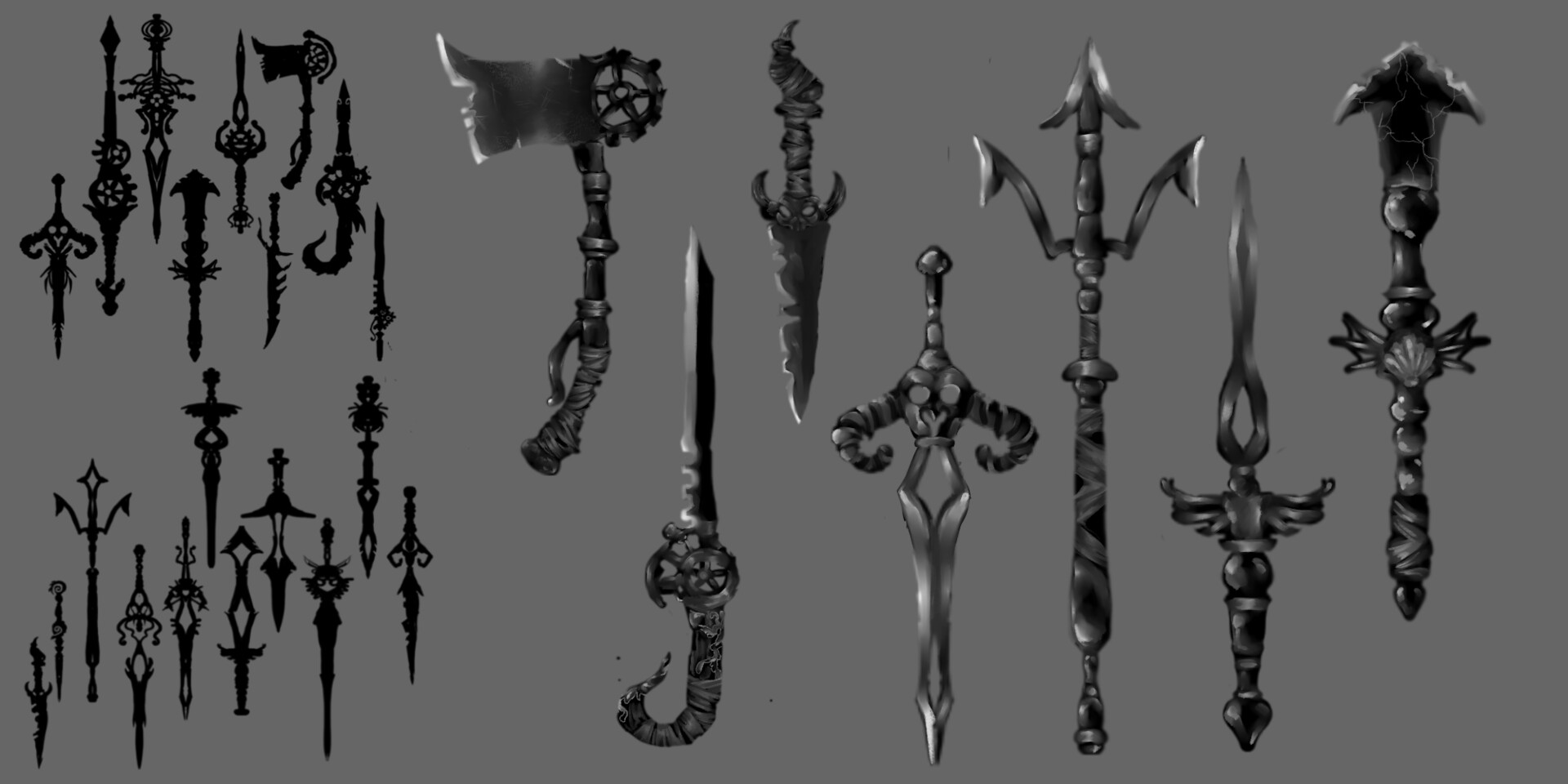 ArtStation - Weapon concepts