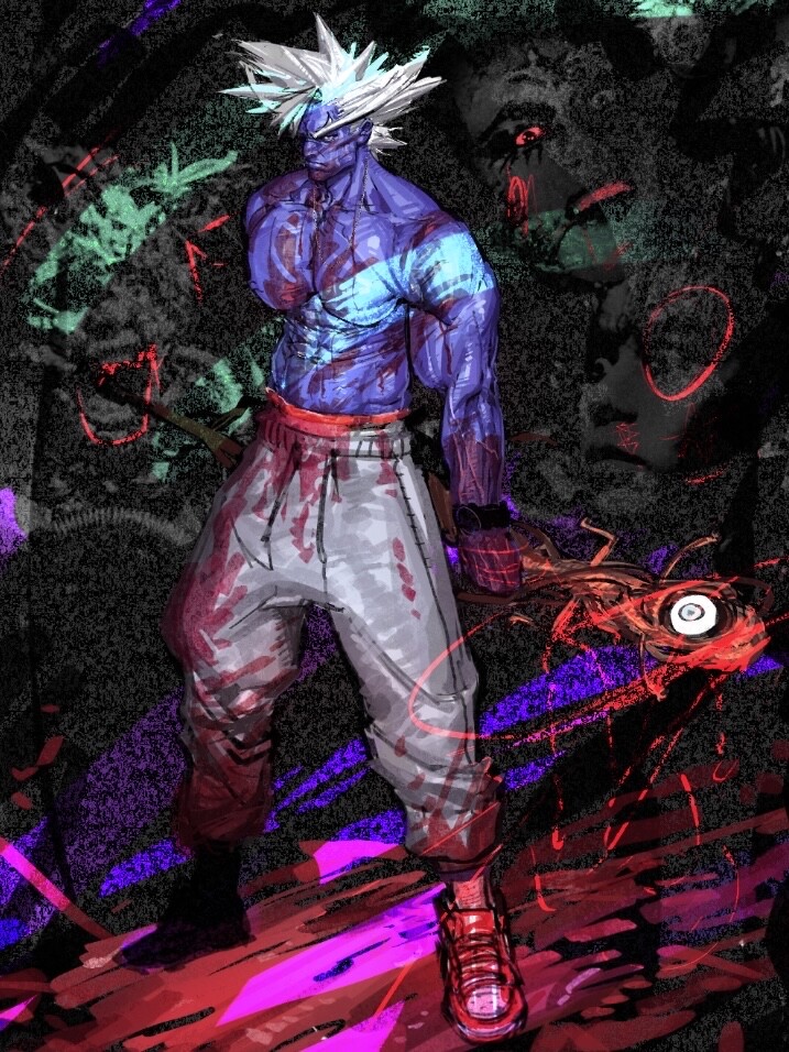 ArtStation - Blue, Bat and Blood