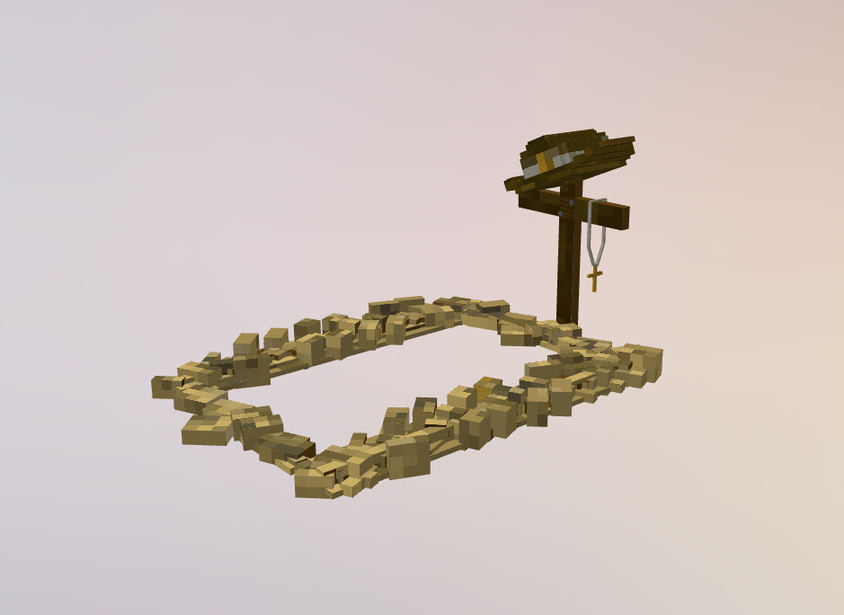 ArtStation - Minecraft 3D Props