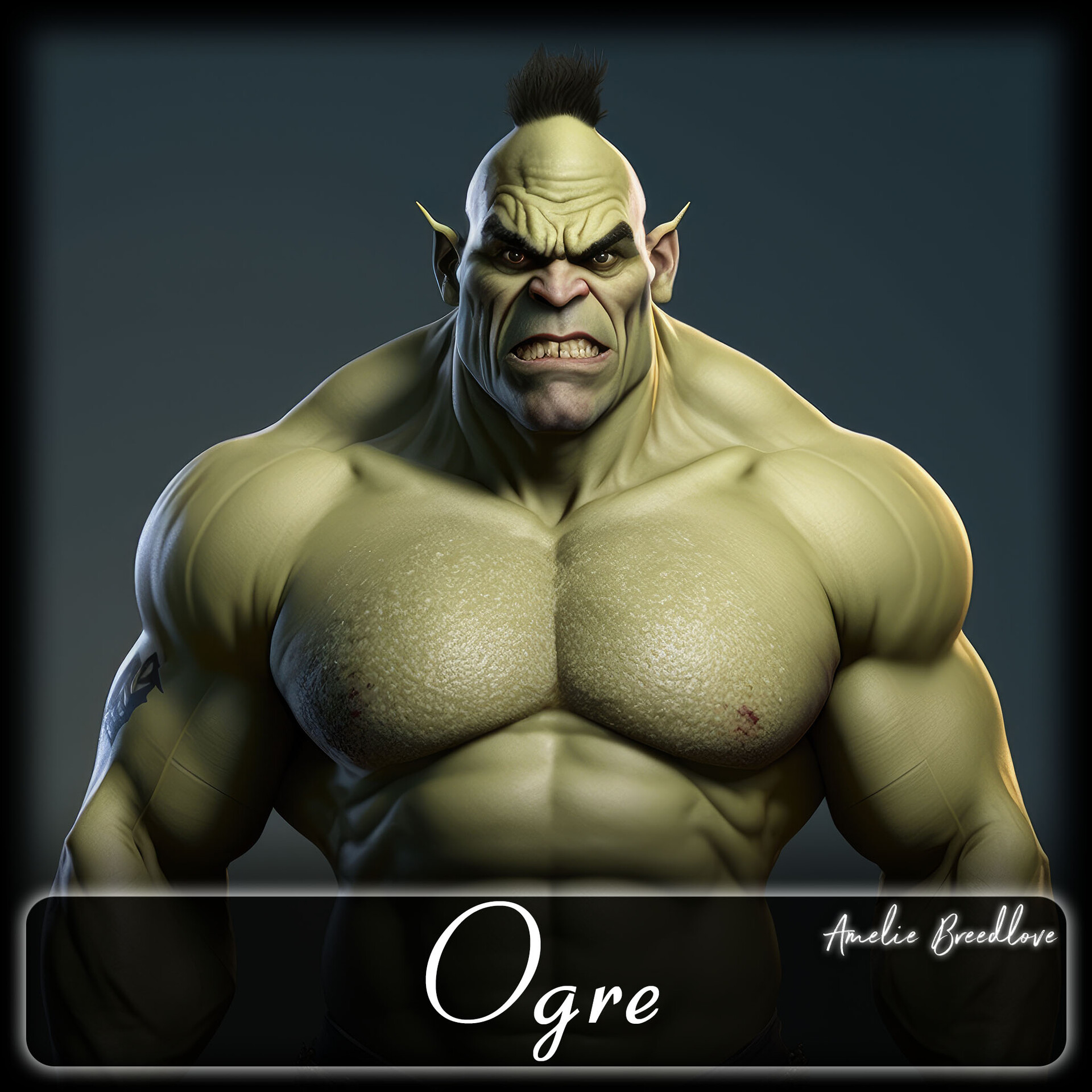 ArtStation - 100 Ogre Reference Pack | 8K | v.6