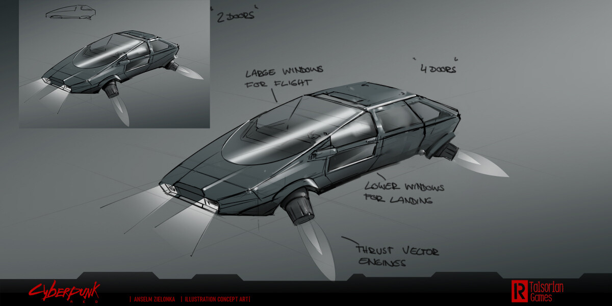 Anselm Zielonka - Cyberpunk Red - Black Chrome : Zetatech Destination