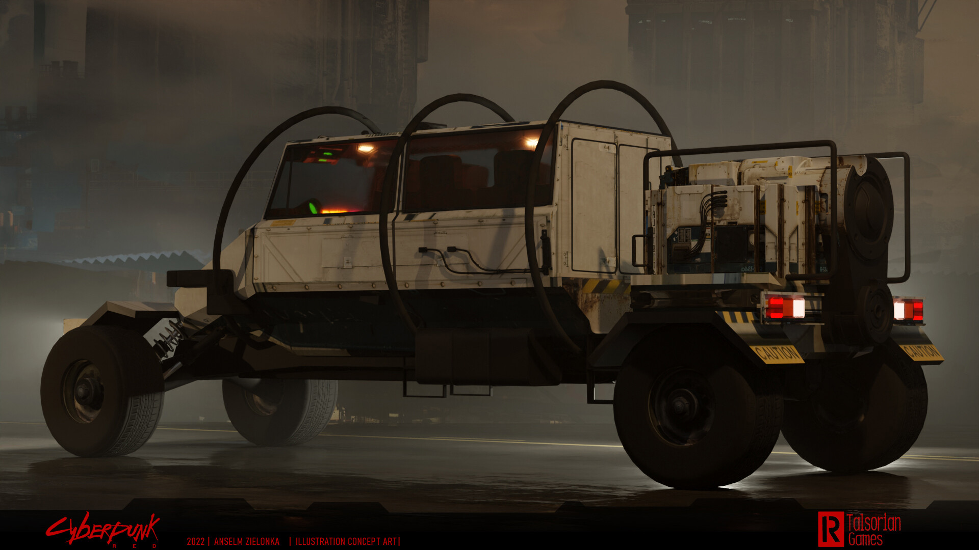 Anselm Zielonka - Cyberpunk Red - Black Chrome : Cover Art