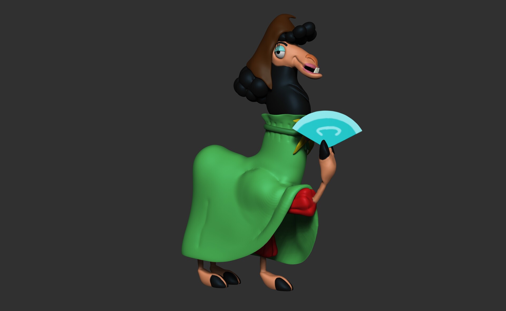 ArtStation - Kuzco Llama (Woman)