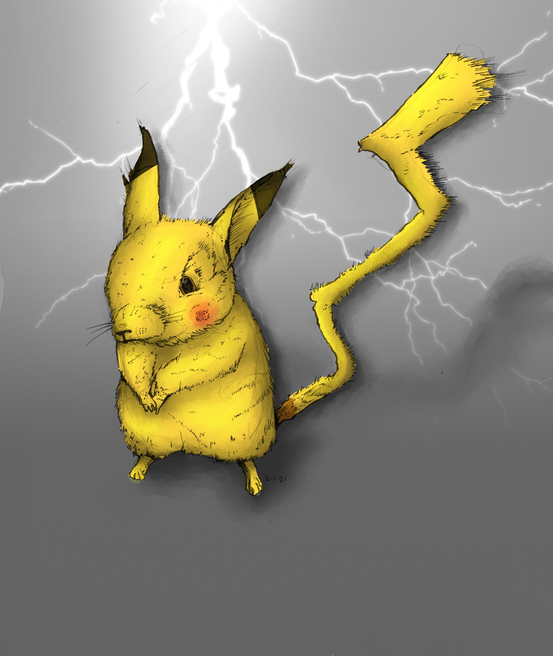 ArtStation - PIkachu