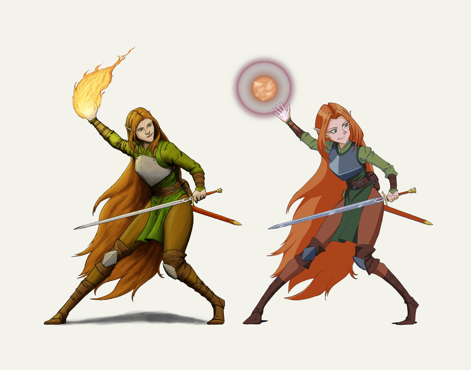 ArtStation - Elf Adventurer Lynn