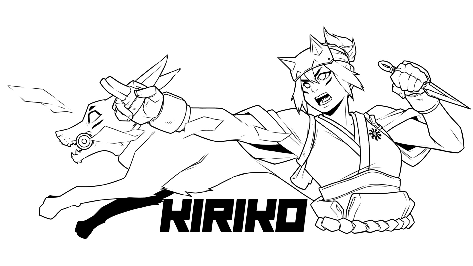 free coloring pages kirikou