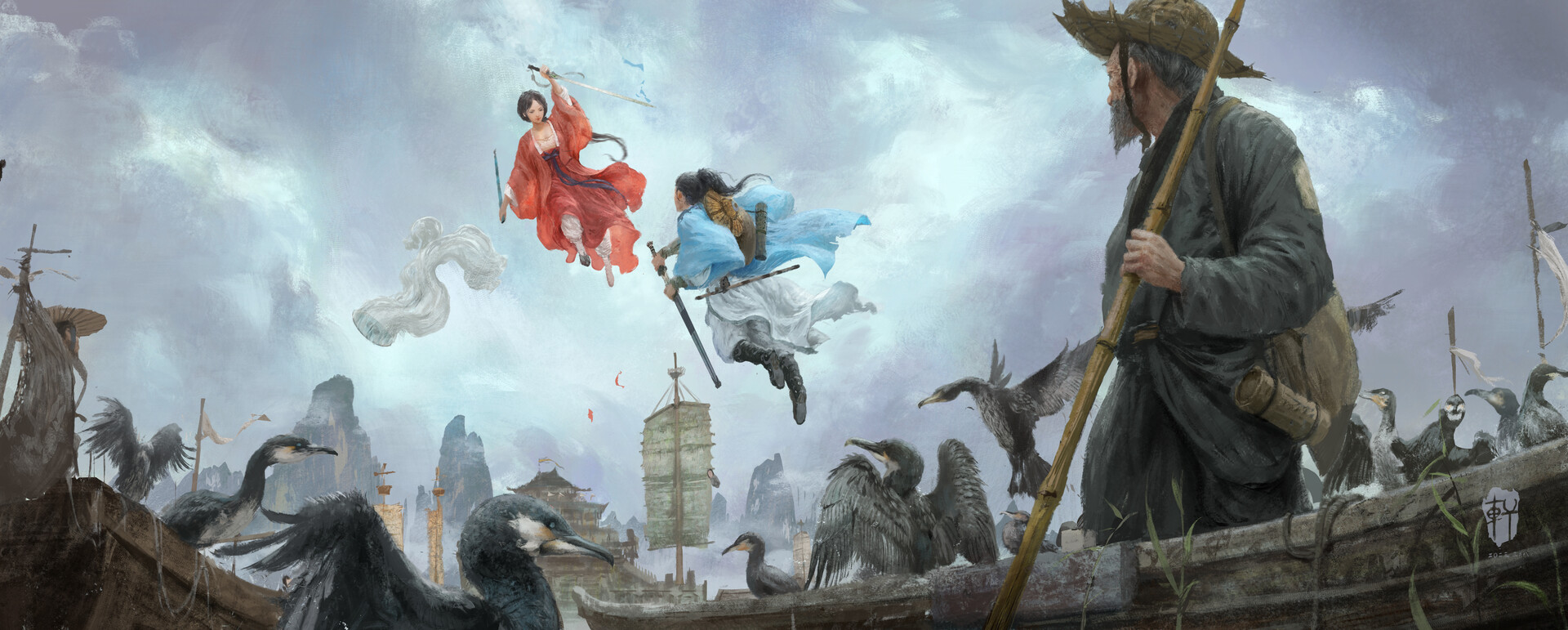 Jiang Shang, by Liu Xuan : r/ImaginaryDuels