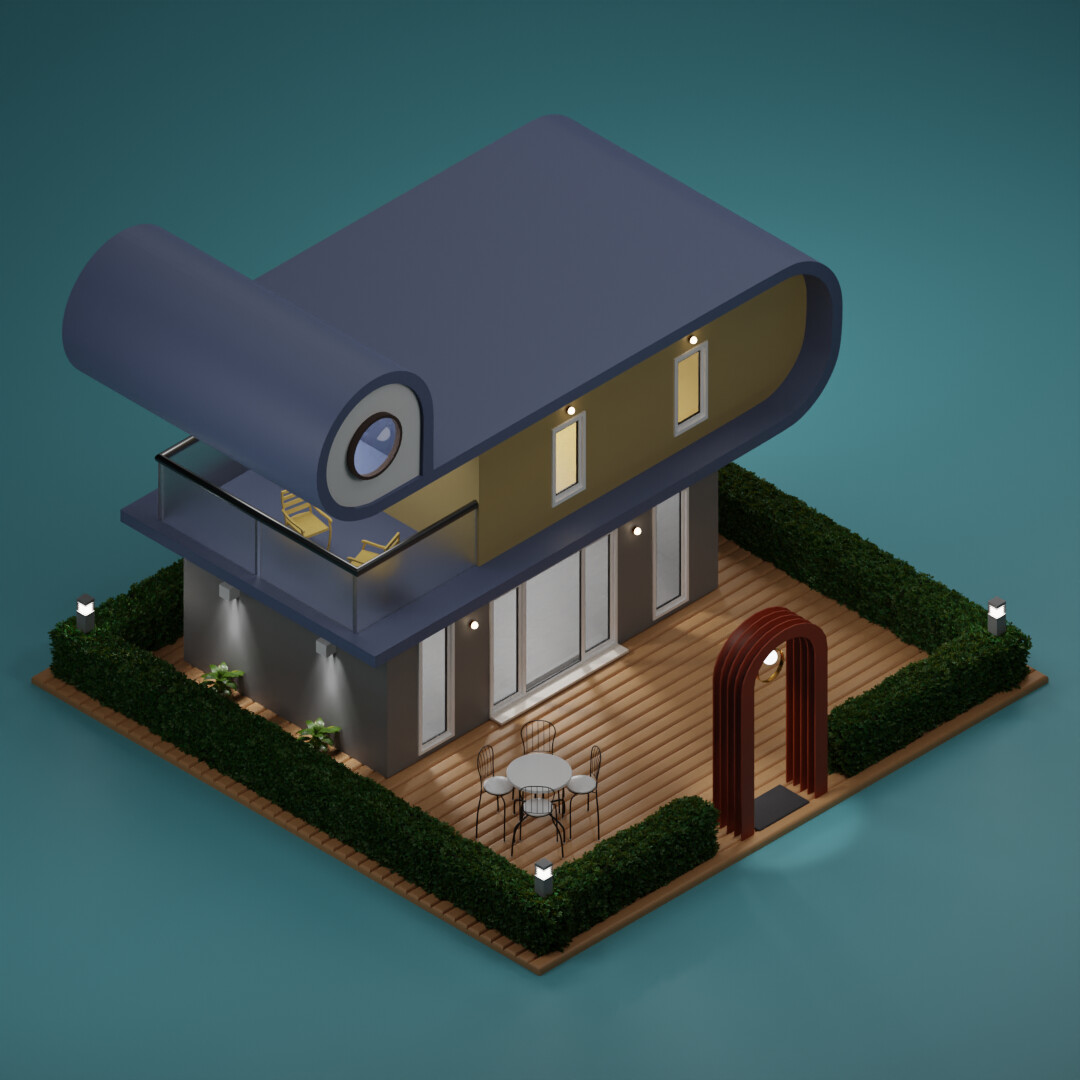 ArtStation - Isometric Building