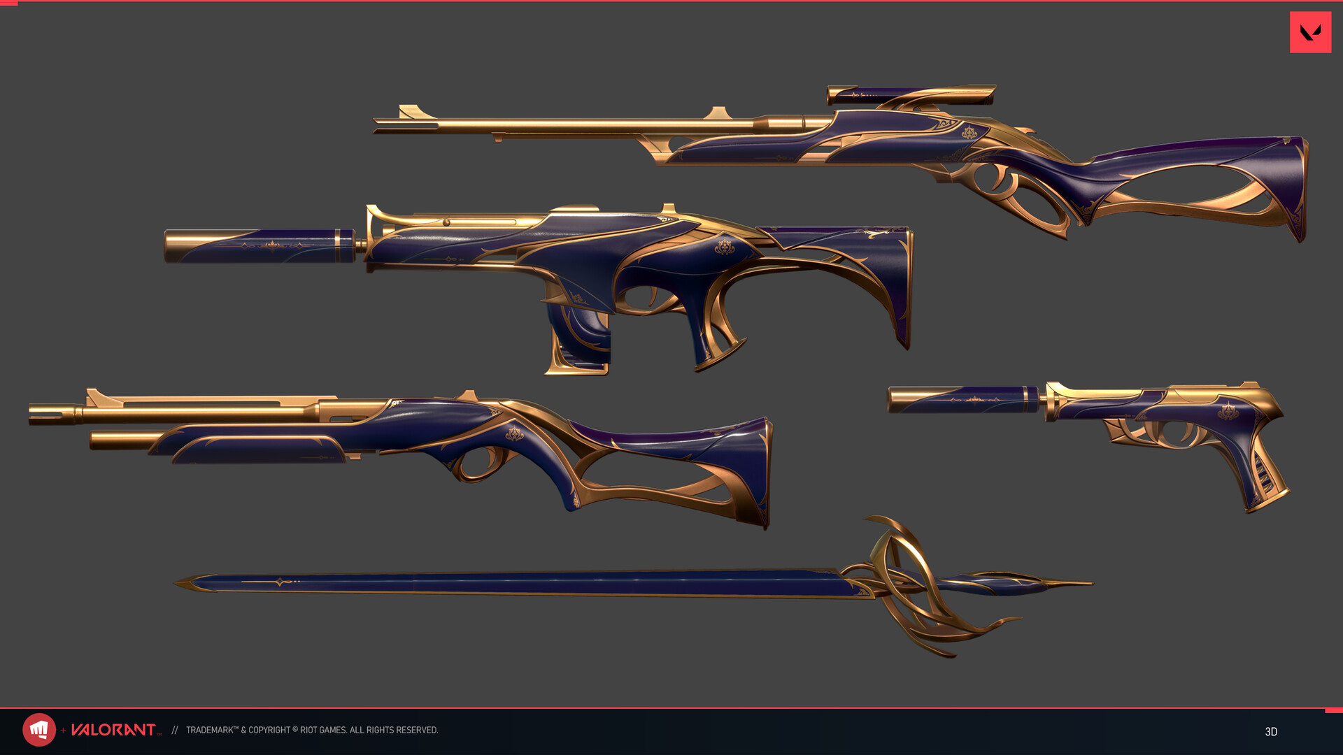 Kudos Productions - Valorant Artisan Skin