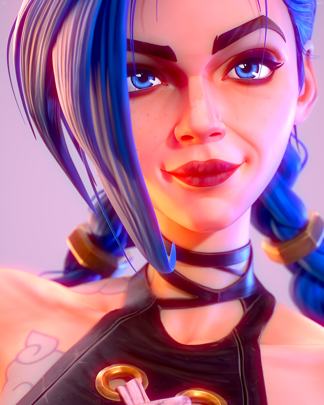 ArtStation - Jinx - Portrait II