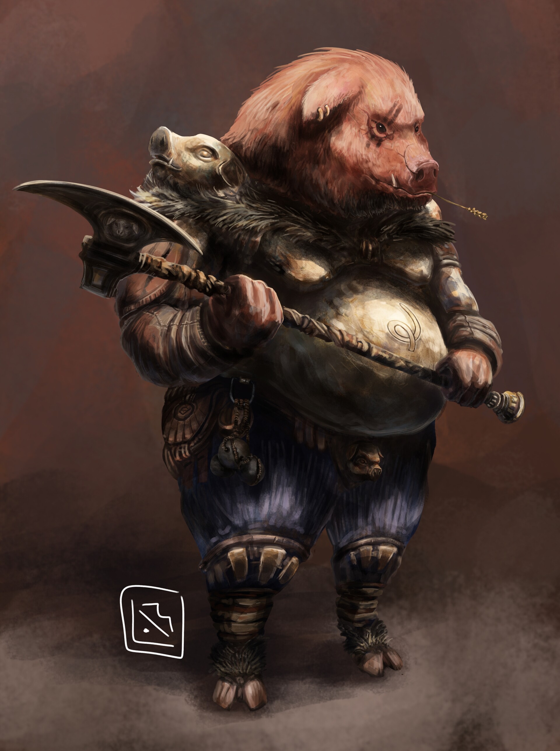 ArtStation - Pig lord