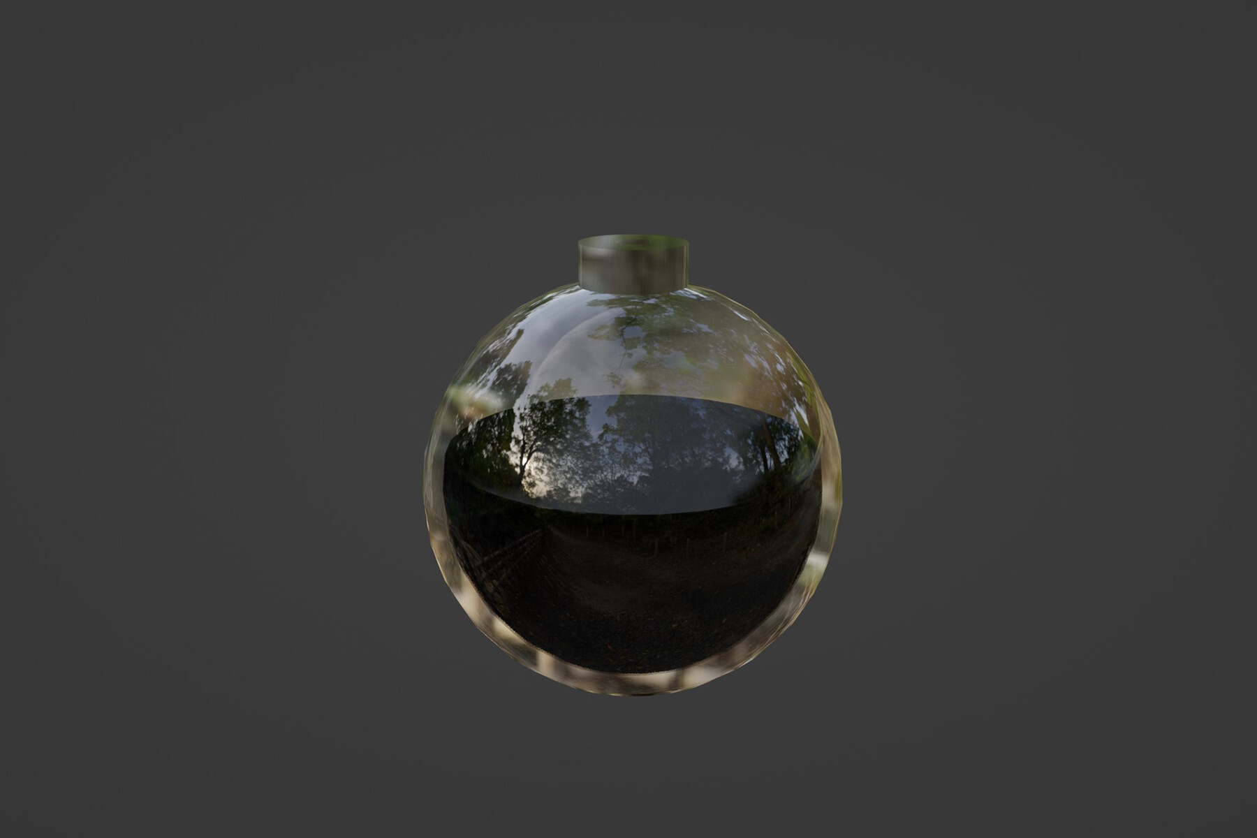 ArtStation - Oil Bomb (Material Reflection Study)