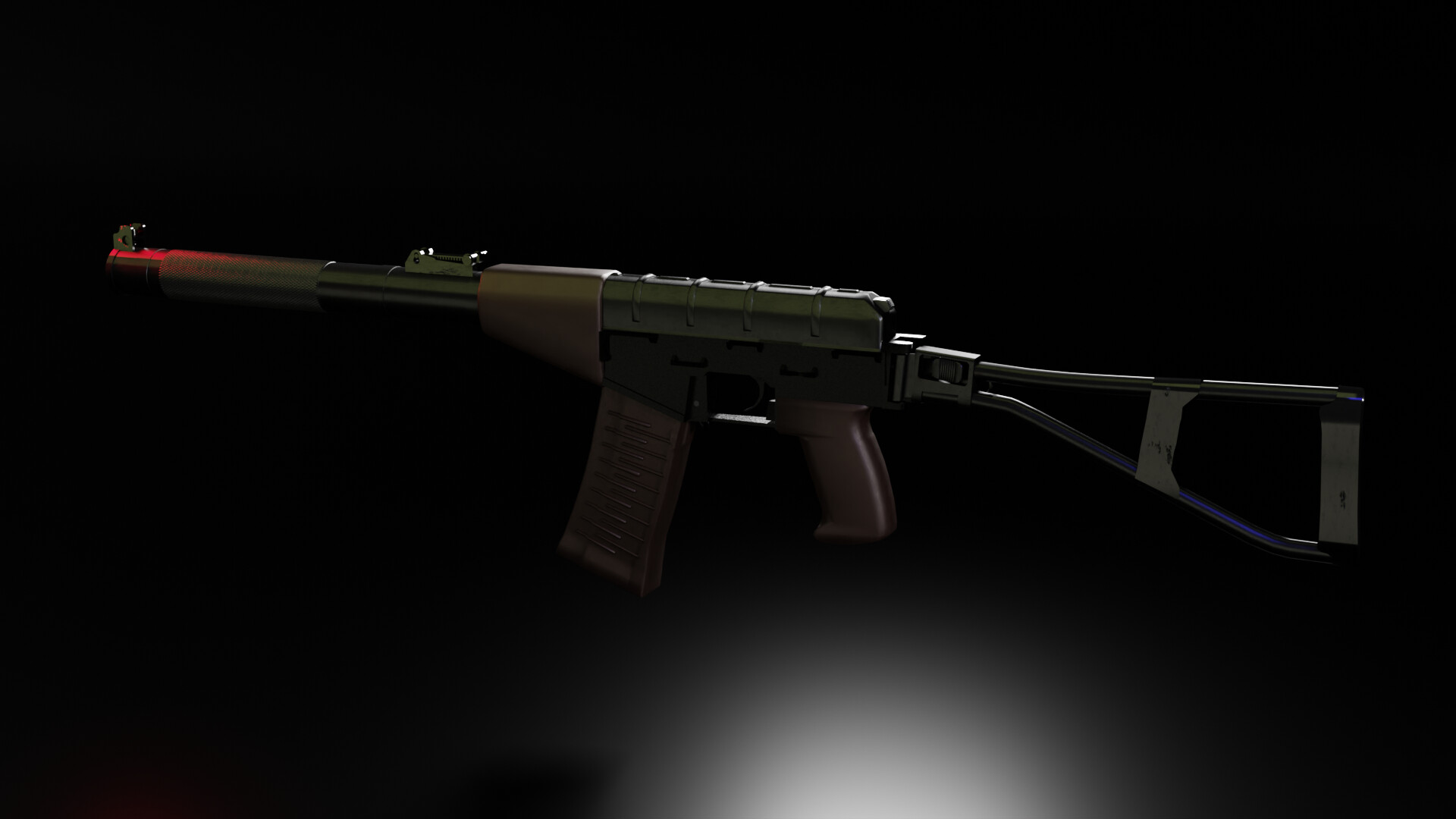 Roodee - AS Val Russian silent gun