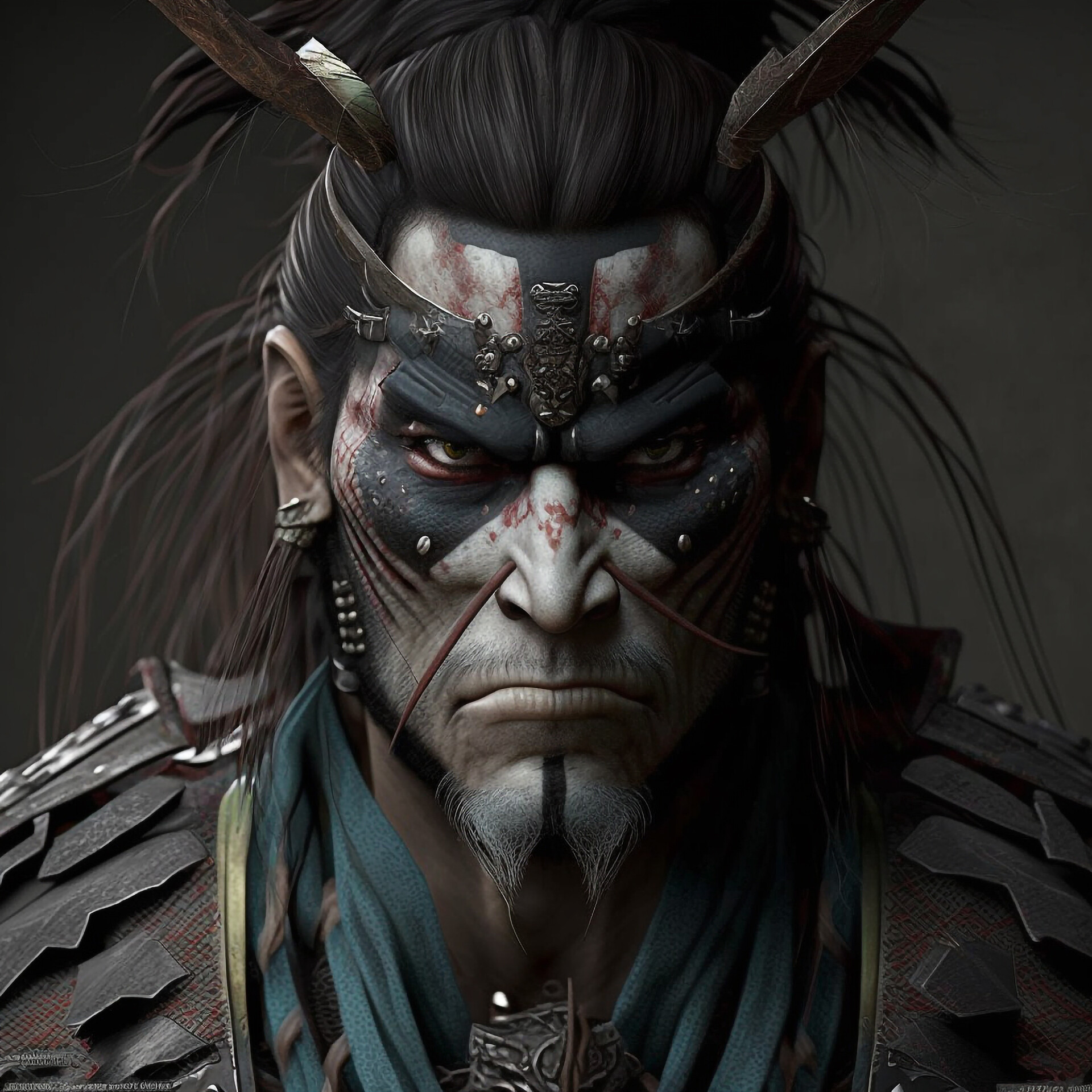 ArtStation - 213 Realistic Japanese Samurai Reference