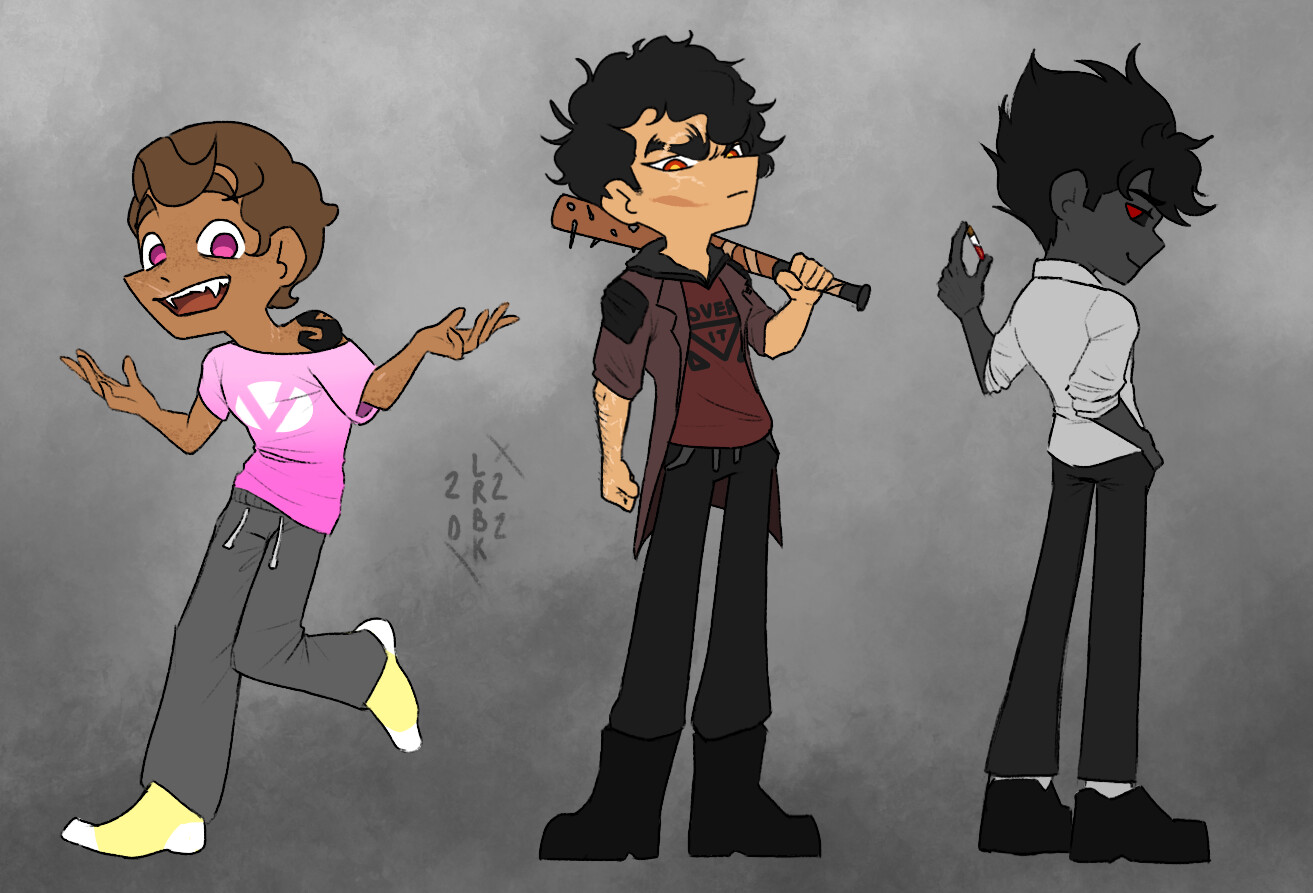 ArtStation - The Three - Chibis