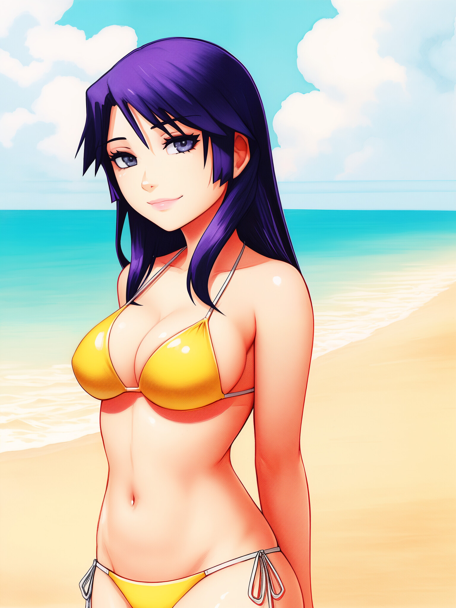 ArtStation - Misato Katsuragi (Neon genesis evangelion)