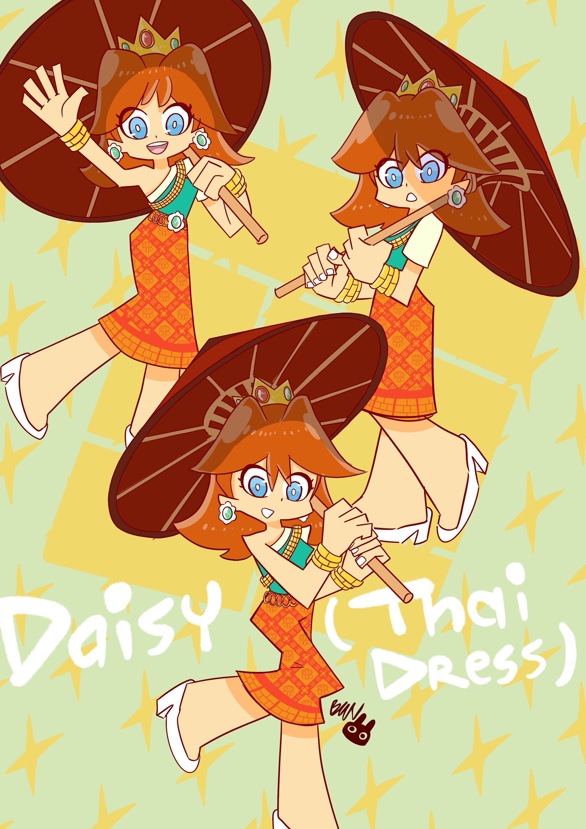 ArtStation - Daisy (Thai Dress)
