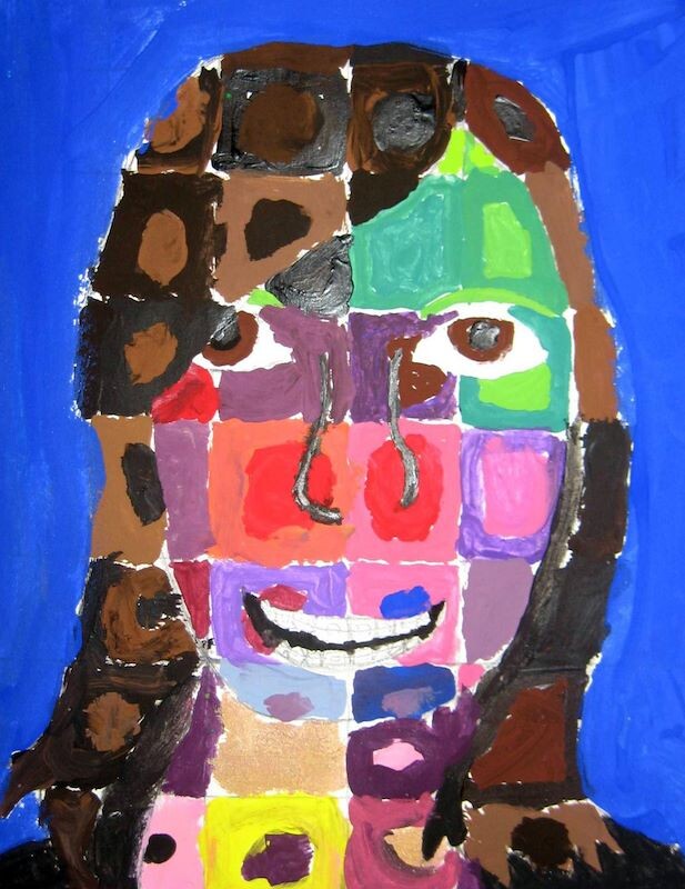 amelia claire arts - middle school art classwork