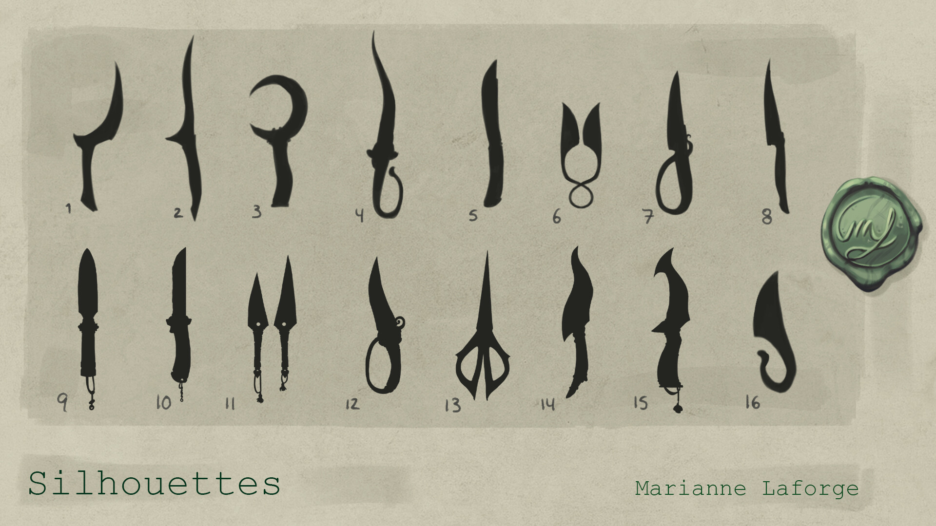 Marianne Laforge - Garden Dagger