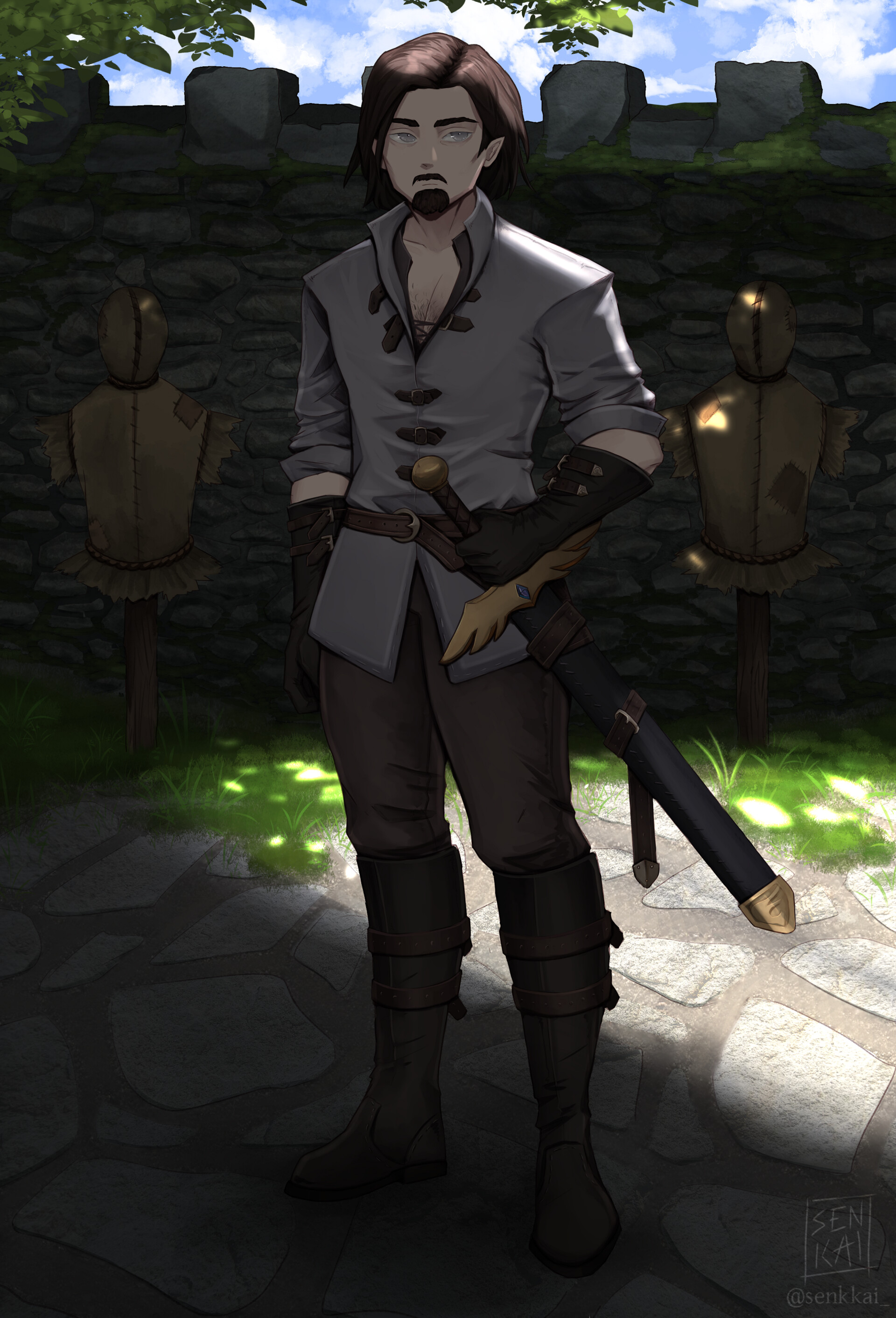 ArtStation - Breton Knight