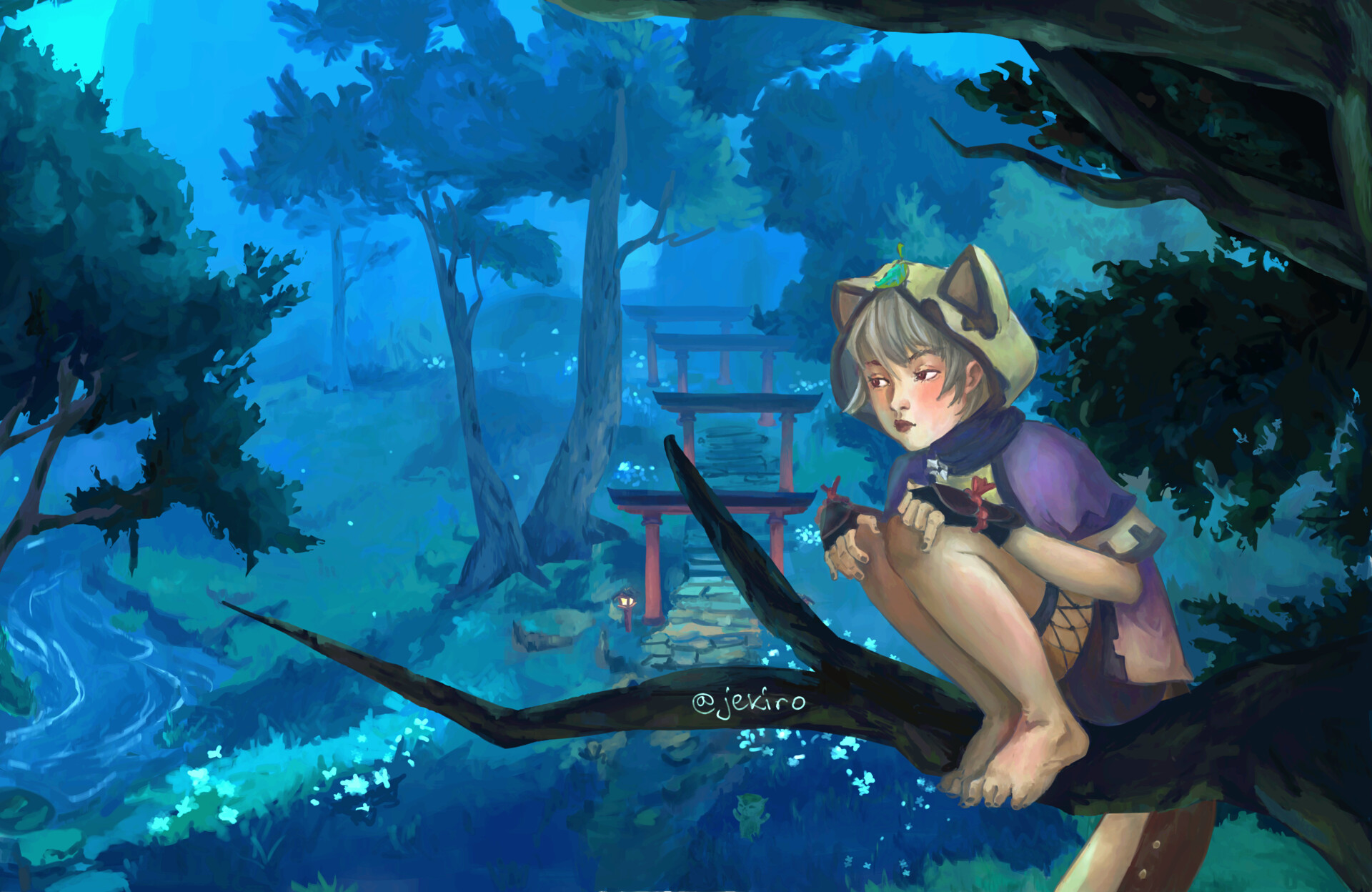 ArtStation - Sayu fanart by jekiro