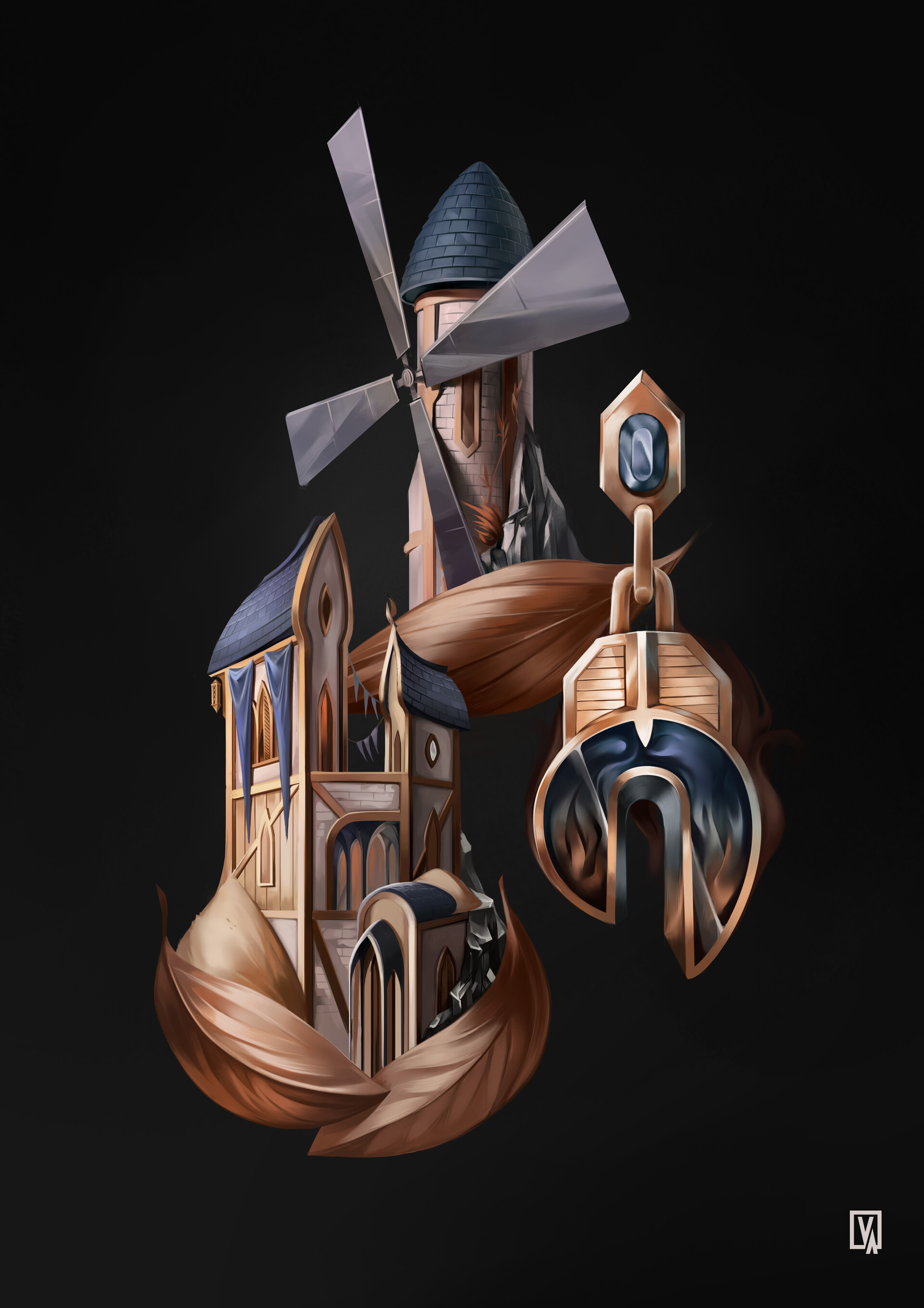 ArtStation - Fall mood