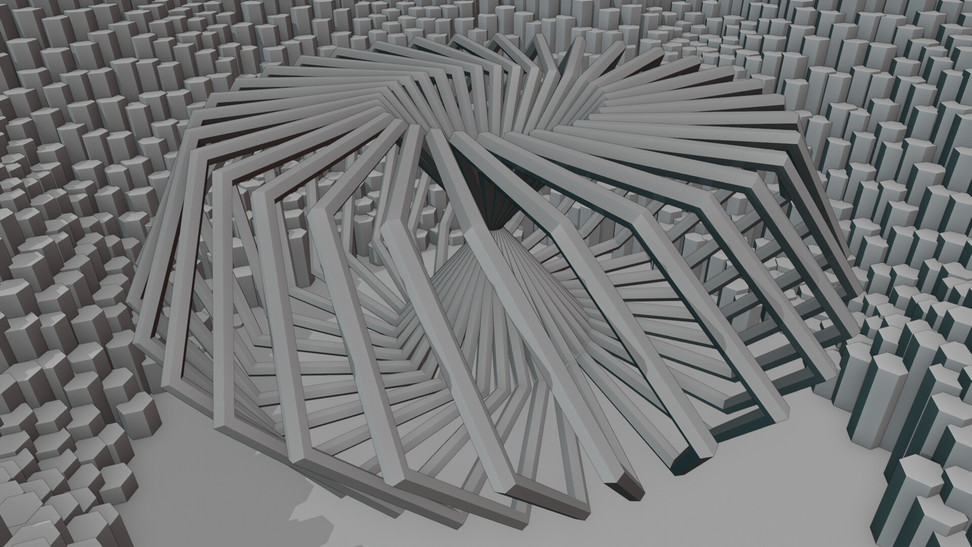 Sci3nt0bj3ct 4t - Geometry nodes render