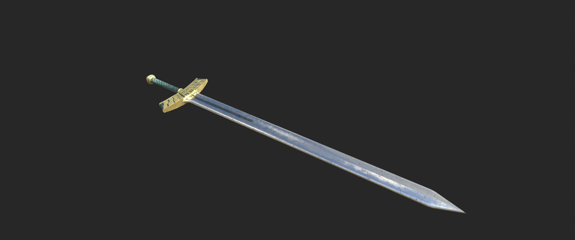 ArtStation - FF7 Crisis Core SOLDIER Sword