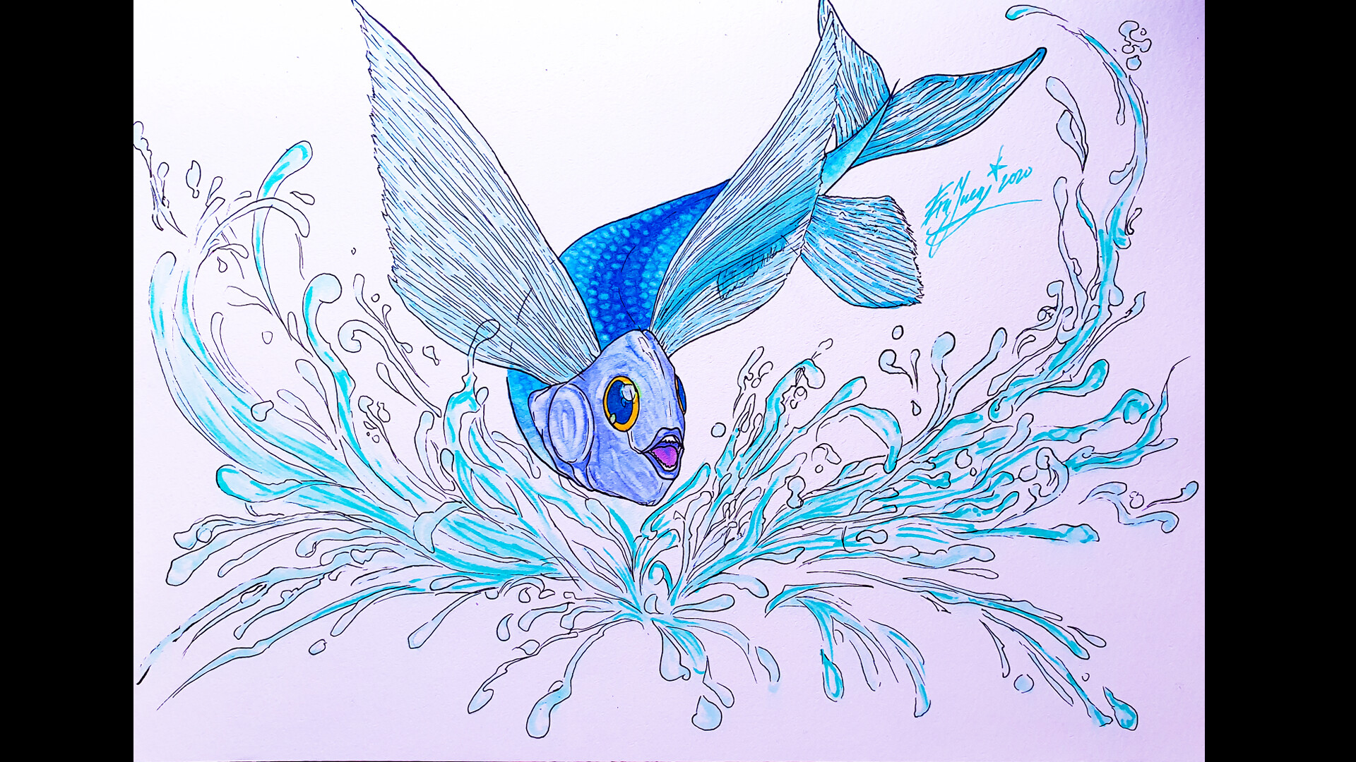 ArtStation - Fish out of water