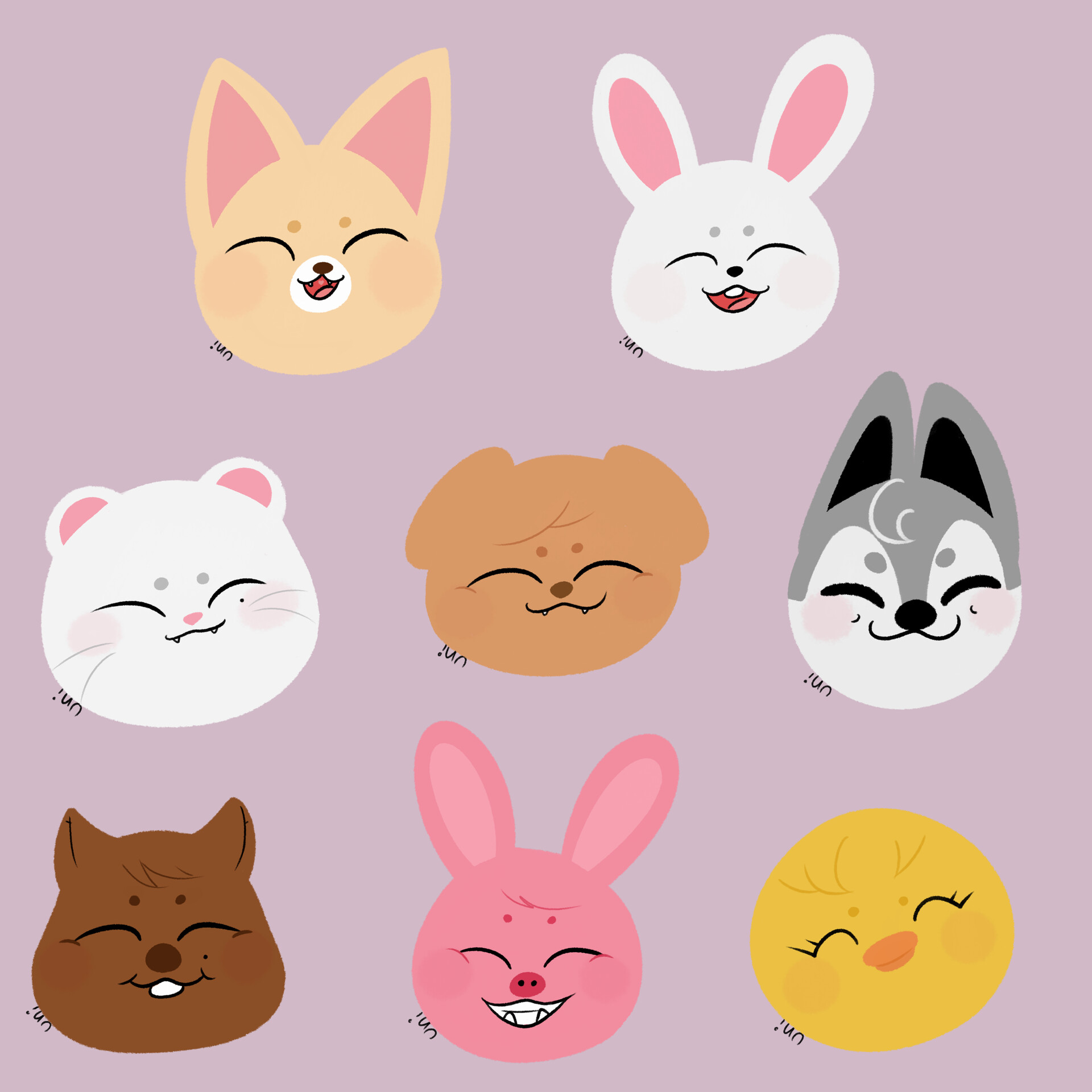 ArtStation - Skzoo stickers