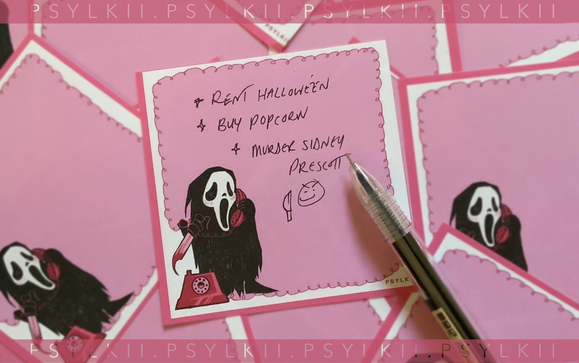 ArtStation - GhostFace memos