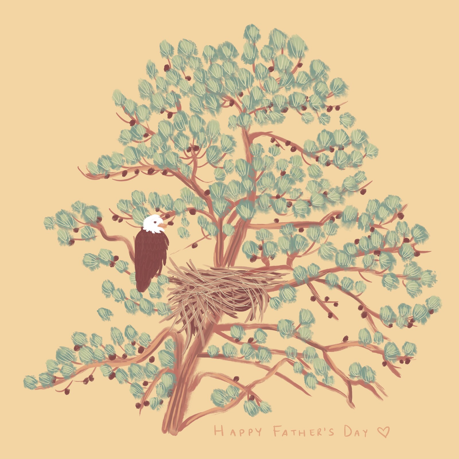 amelia claire arts - father's day card