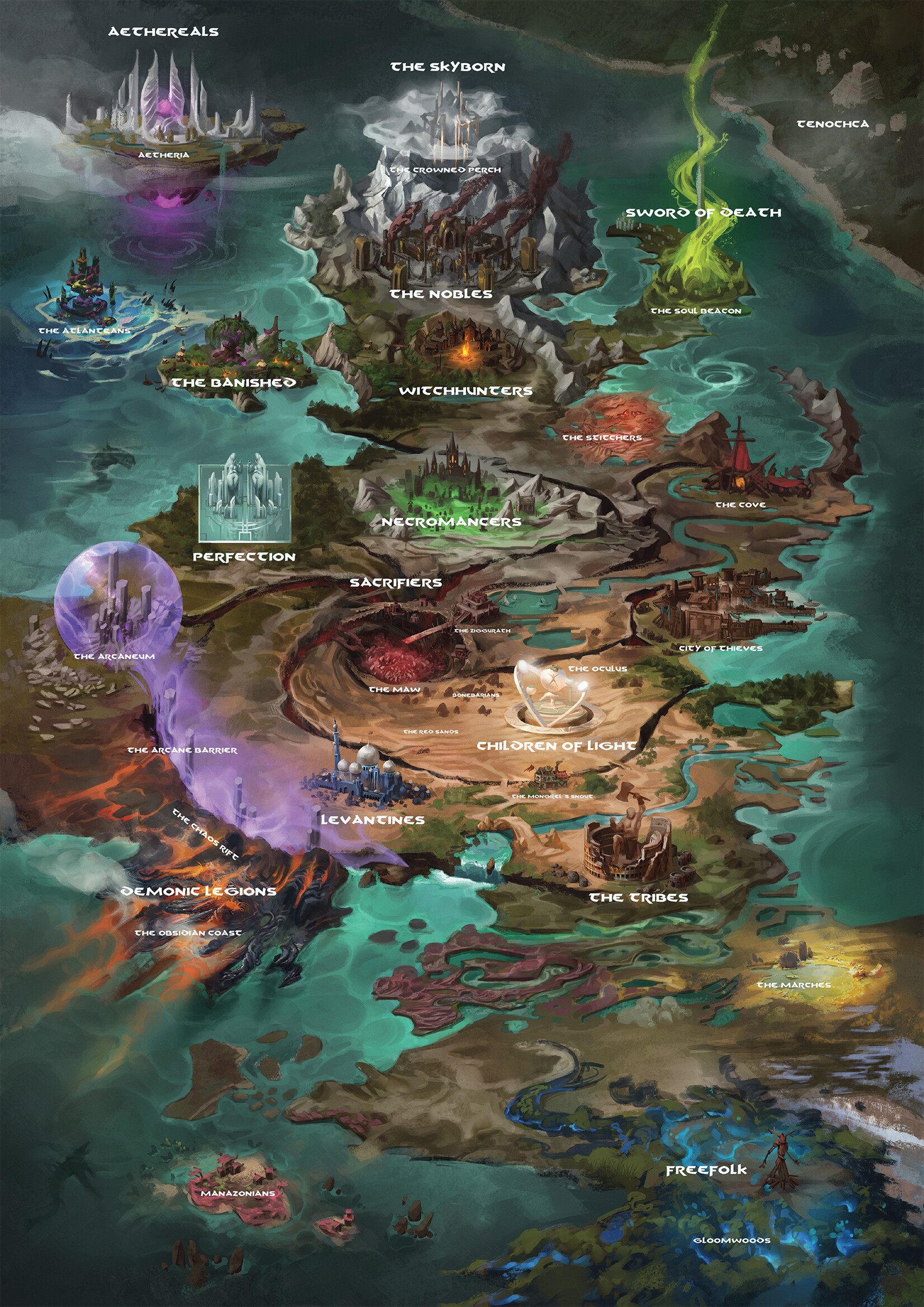 ArtStation - Art Direction - Inu Kingdoms - Lore, Character Backgrounds ...