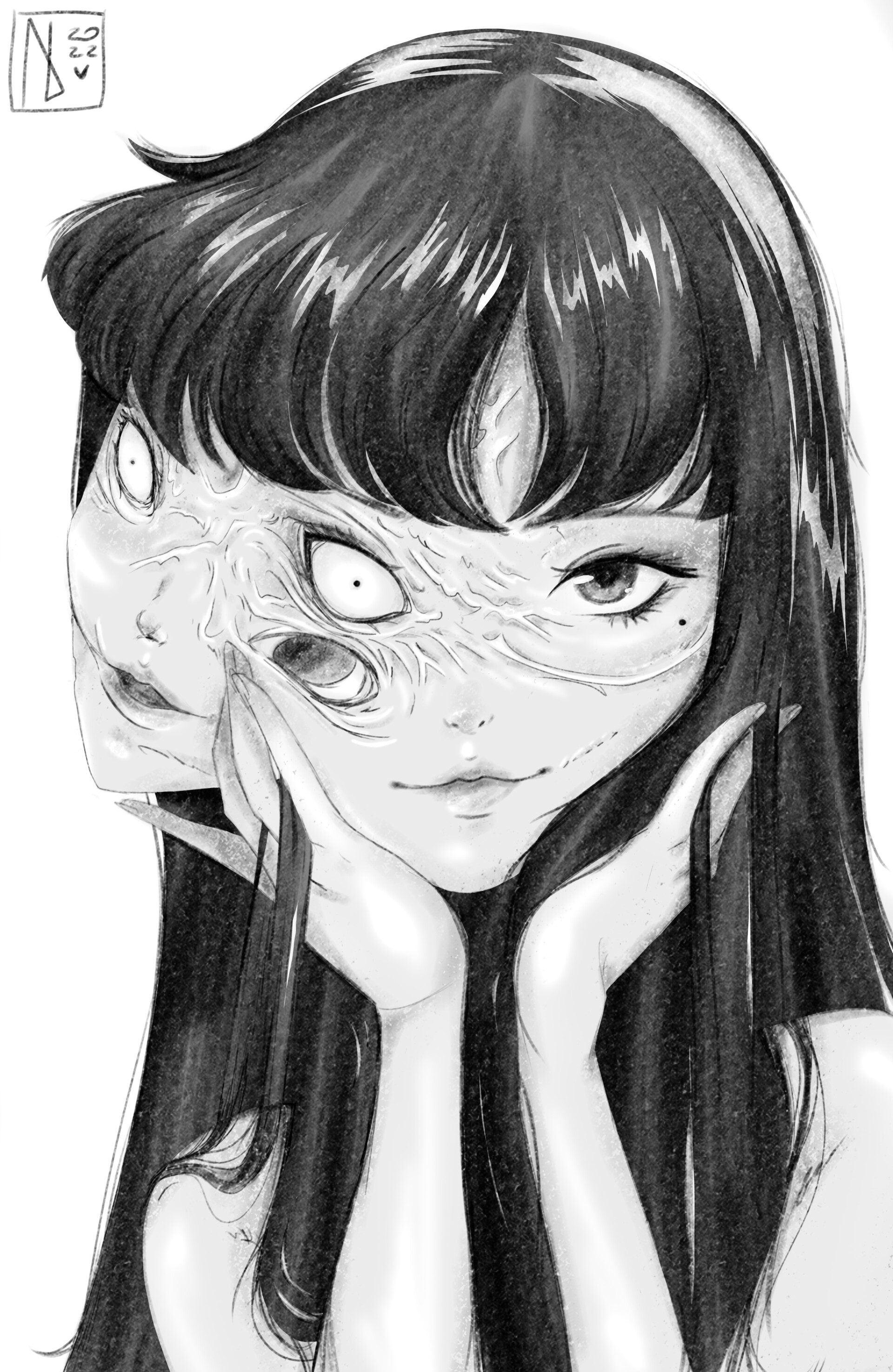 ArtStation - Tomie Portrait
