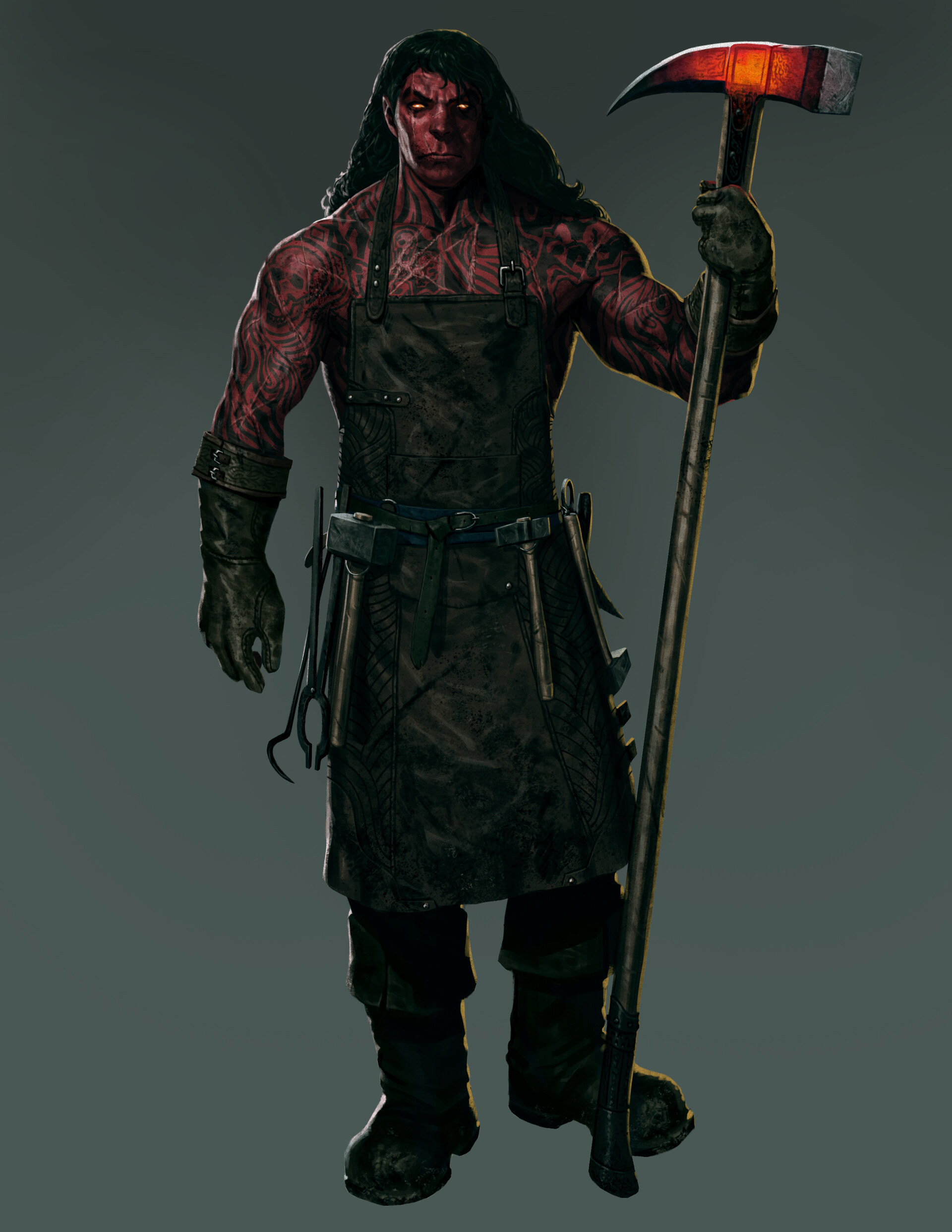 ArtStation - Tragnus the Terrible character design