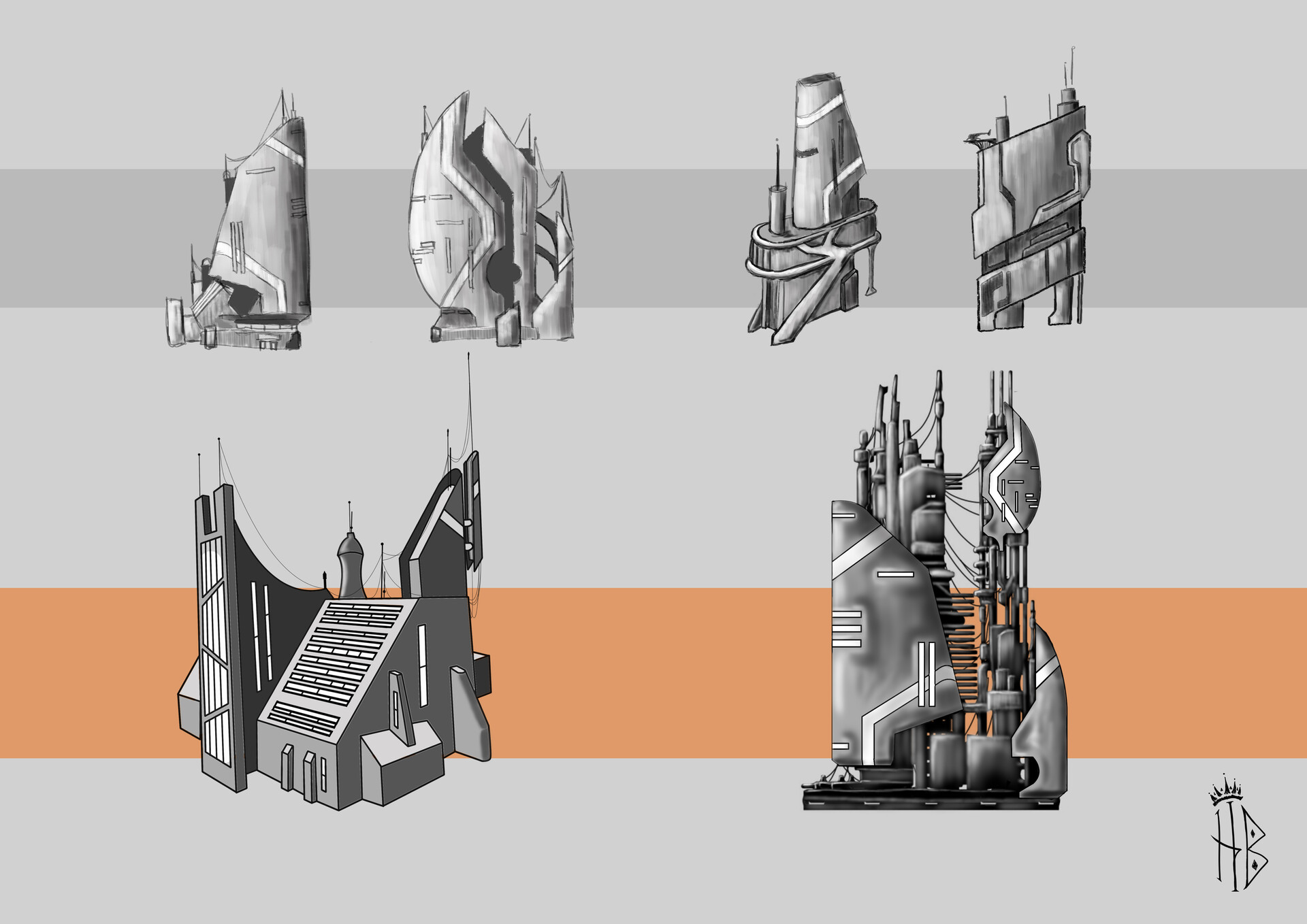 ArtStation - Future Buildings