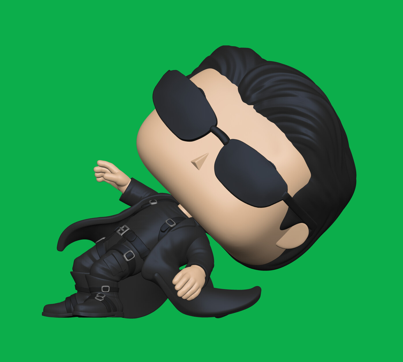 ArtStation - Neo Bullet Dodge POP Matrix