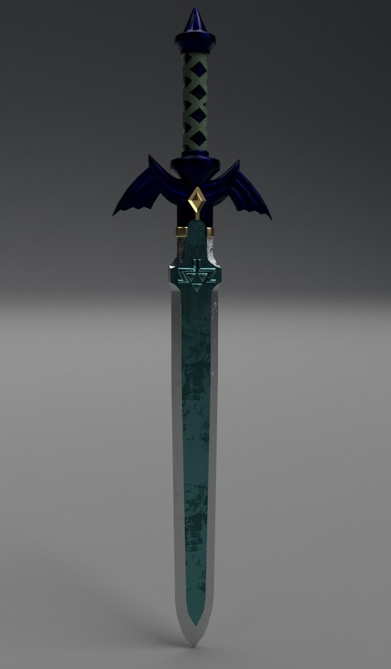 Louisa Elvin - The Legend of Zelda Master Sword - Art Study