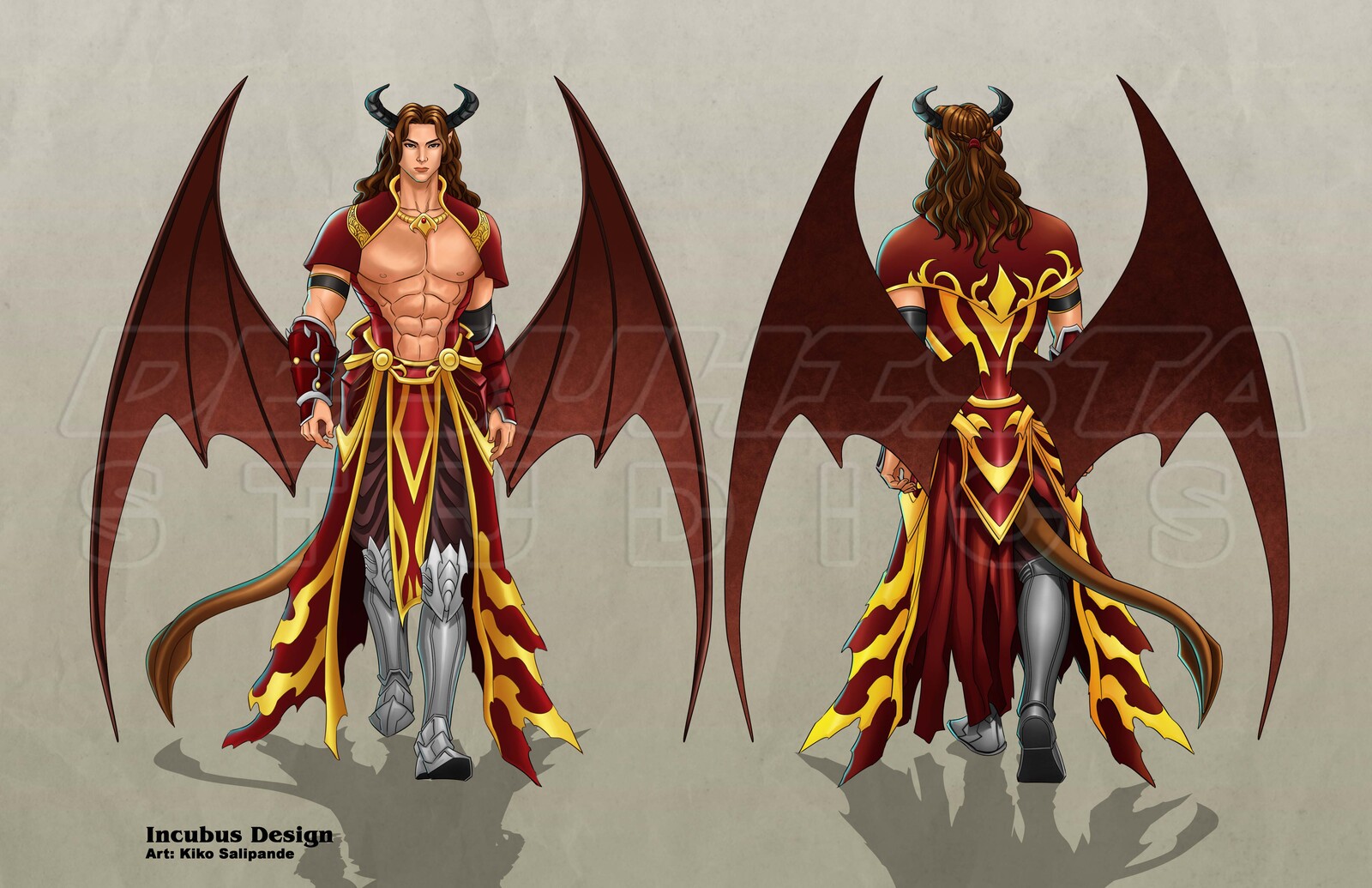 KIKO Salipande - Incubus Character Design 2022