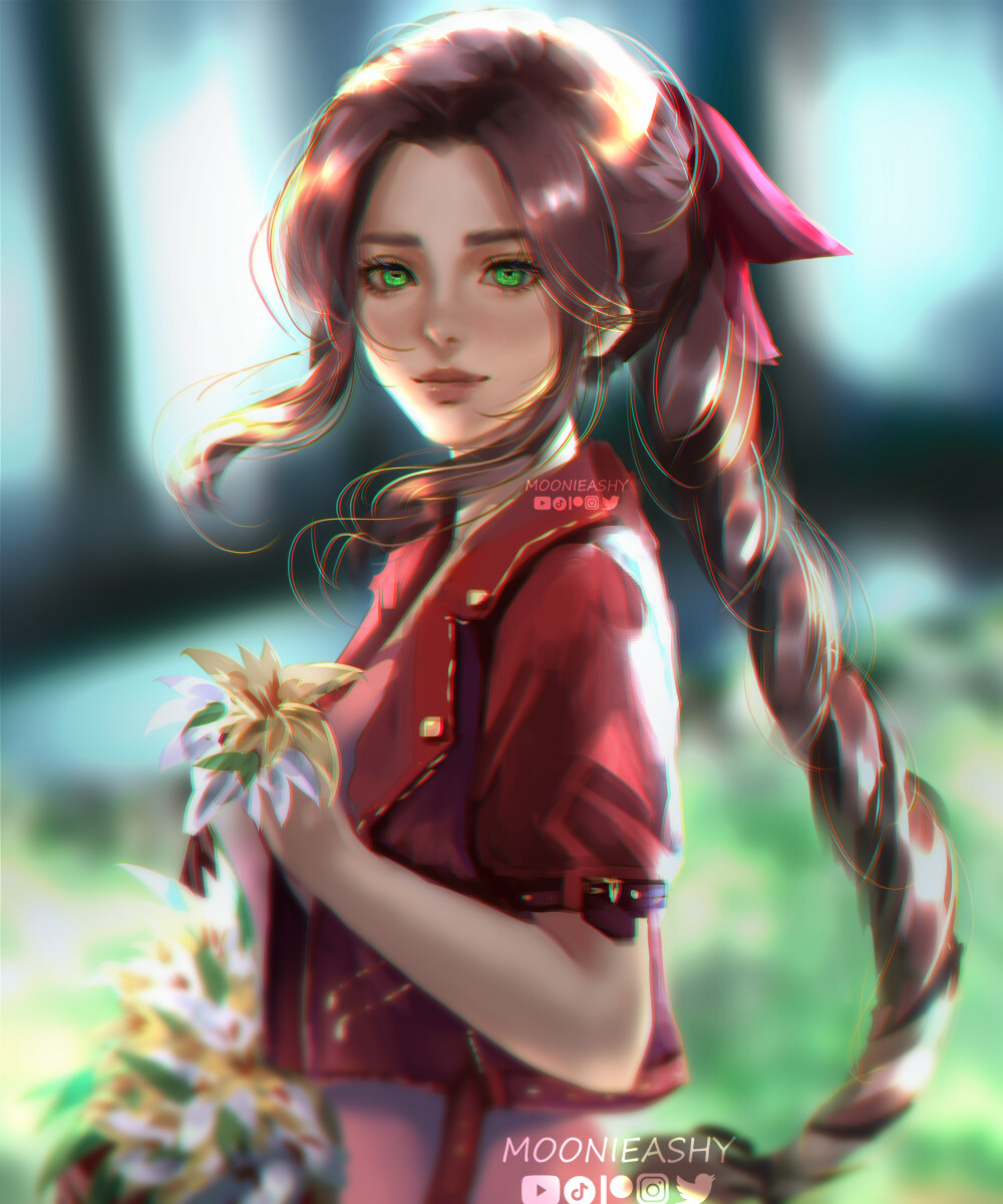 Artstation Aerith Gainsborough