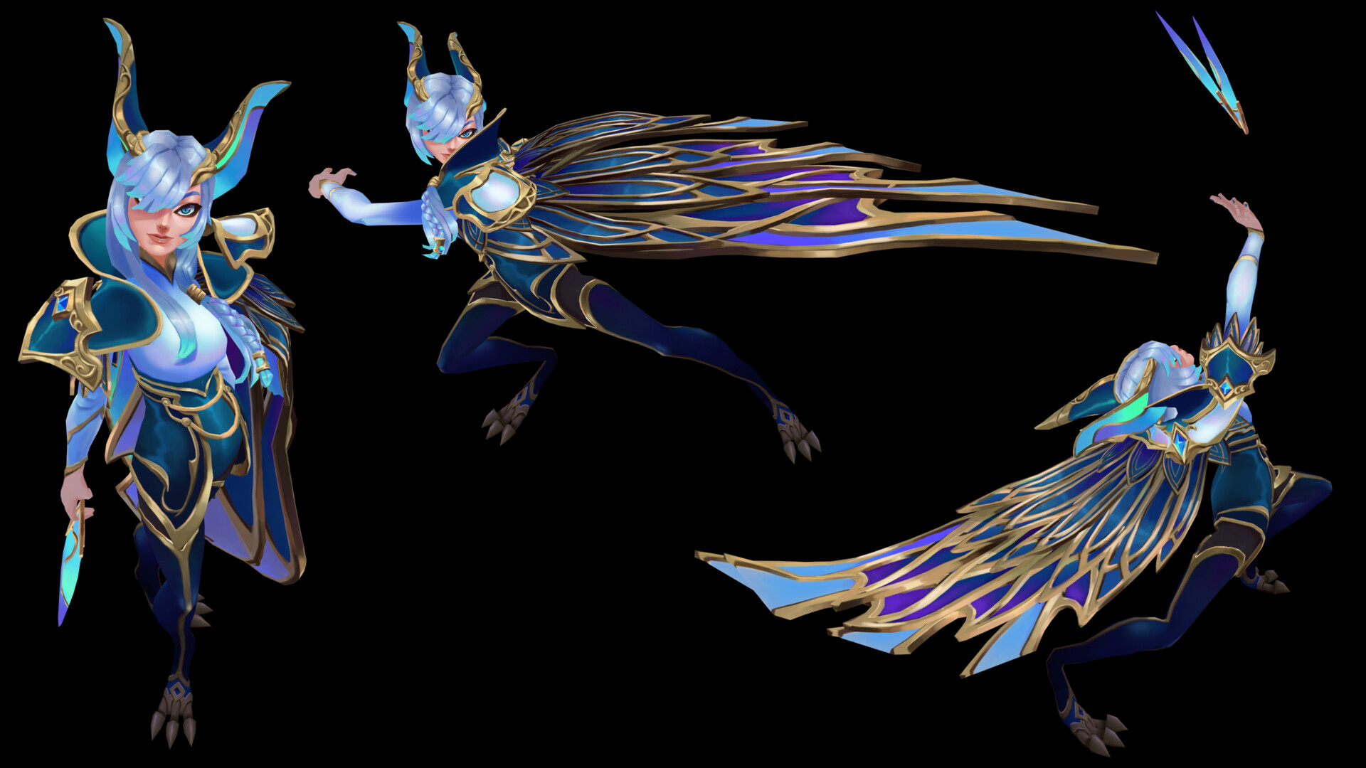 Cassandre Harington - Winterblessed Xayah - League of Legends mod