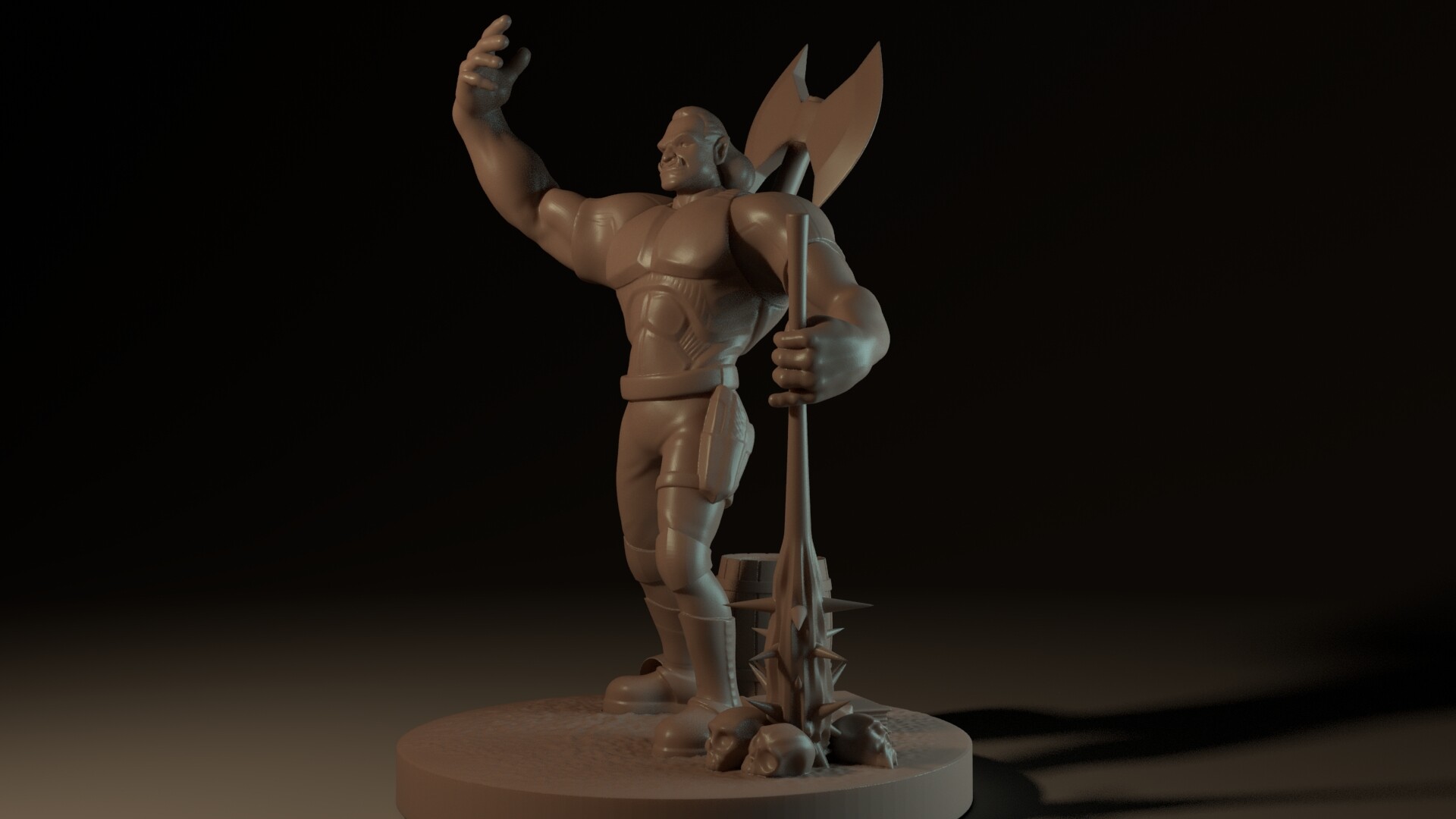 Andrew Buehler - Space Orc Mini-Fig