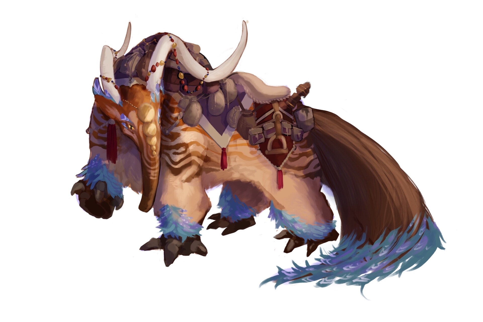 ArtStation - Alien Ant Eater Creature Design