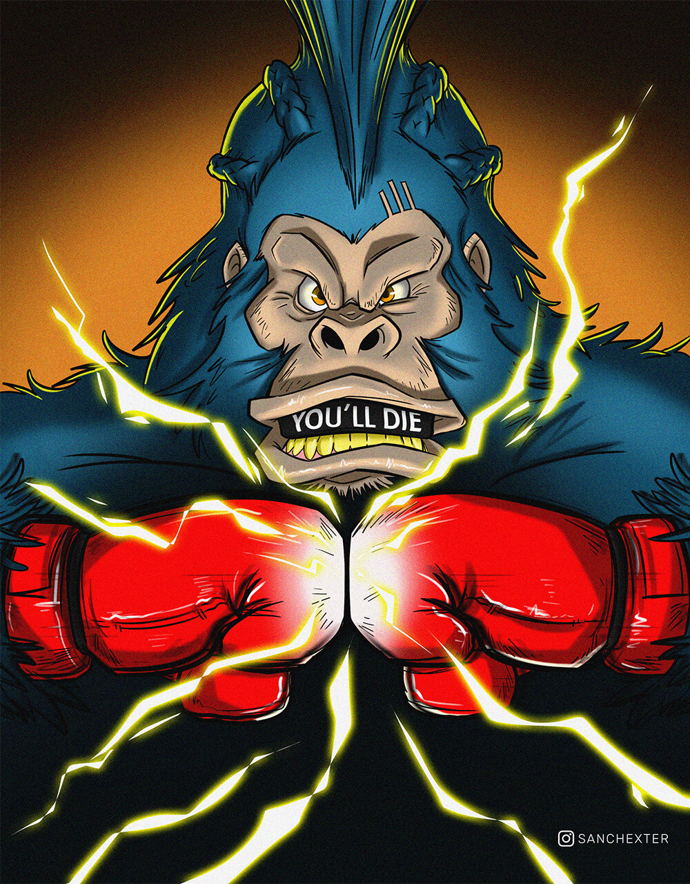 ArtStation - Savage boxing